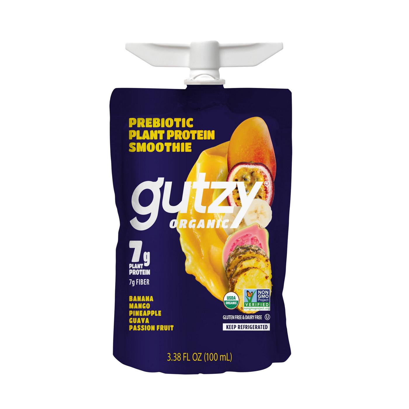 Gutzy Organic Prebiotic Protein Snack - Tropical Blend - Shop Mixed ...