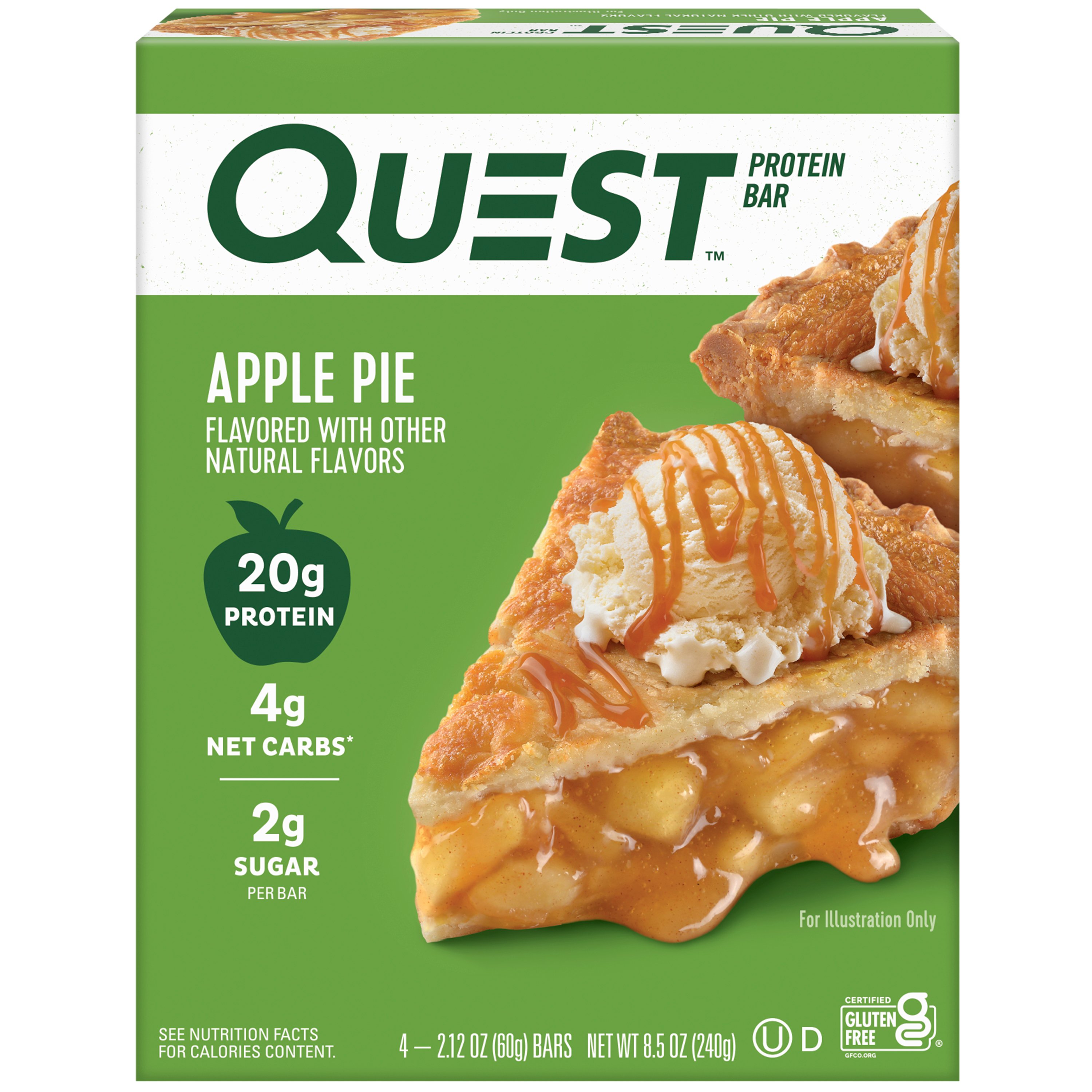 Quest 20g Protein Bars - Apple Pie - Shop Granola & snack bars at H-E-B