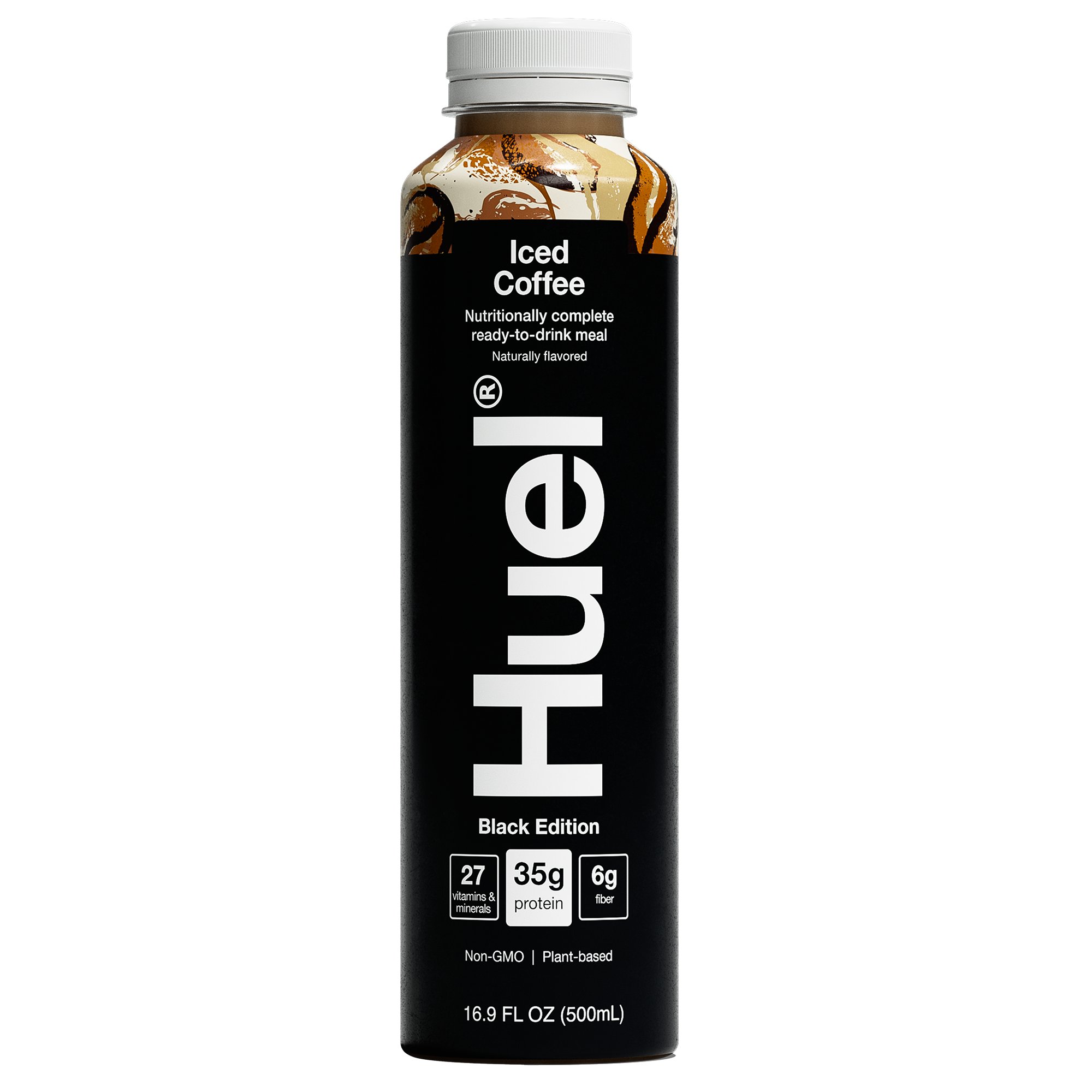 Huel Iced Coffee Black Edition, 16.9 oz | Central Market - Really Into Food