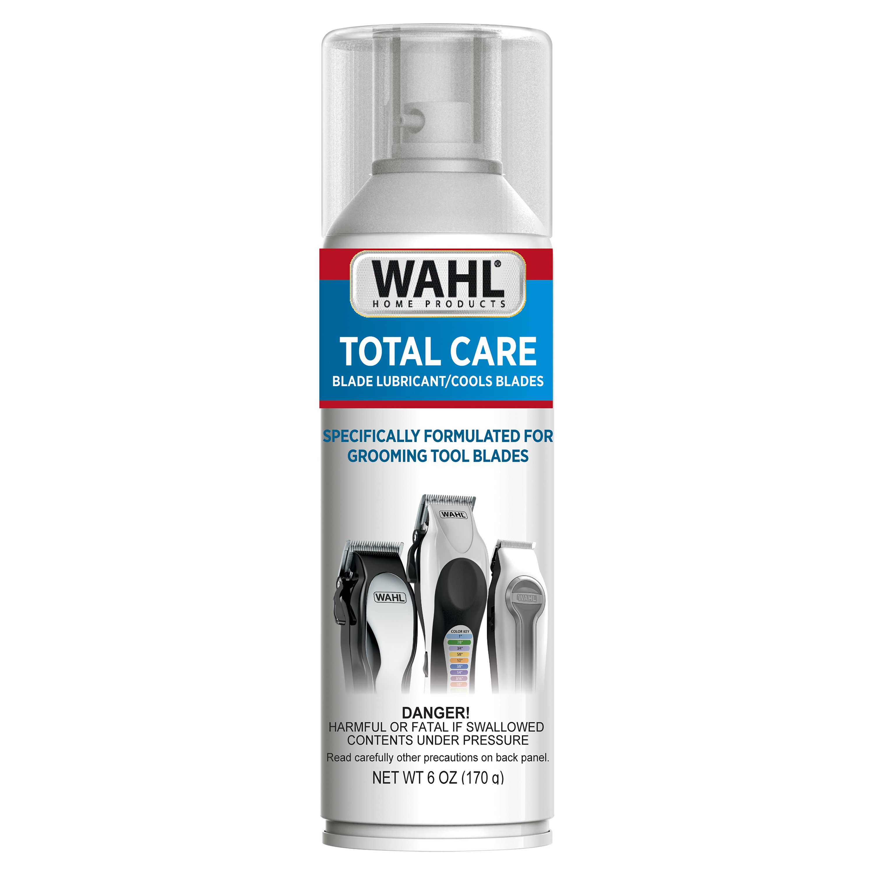 Wahl Total Care Hair Clipper Blade Lubricant, Cleaner & Coolant Spray ...