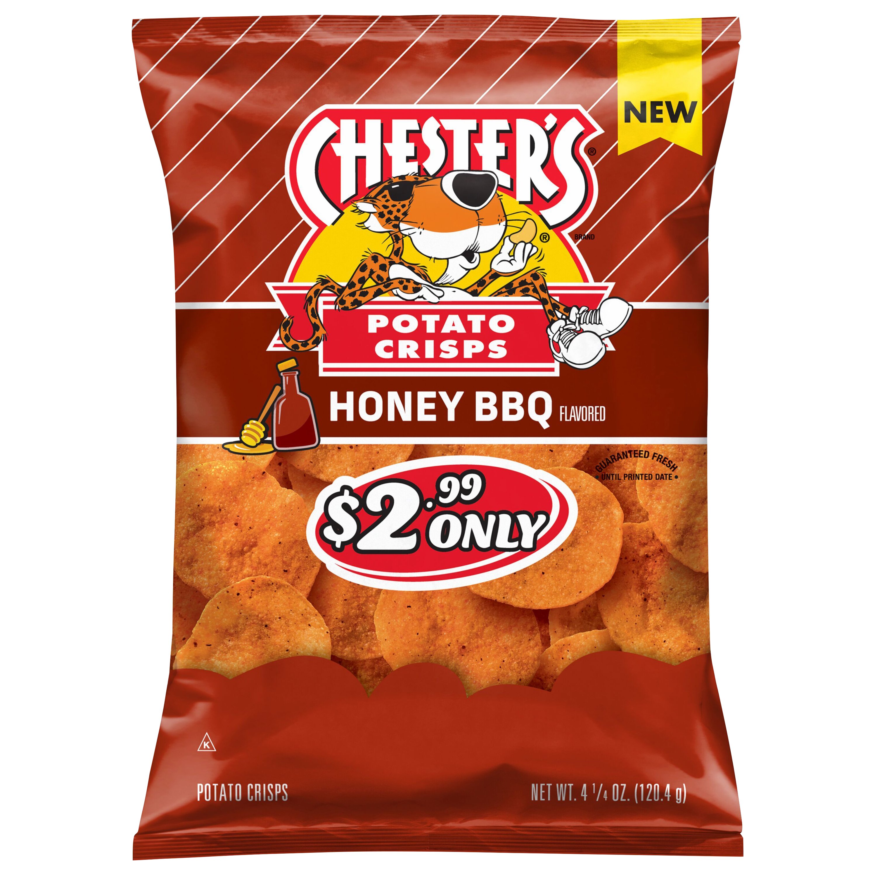 Chester's Potato Crisps - Honey BBQ - Shop Chips at H-E-B