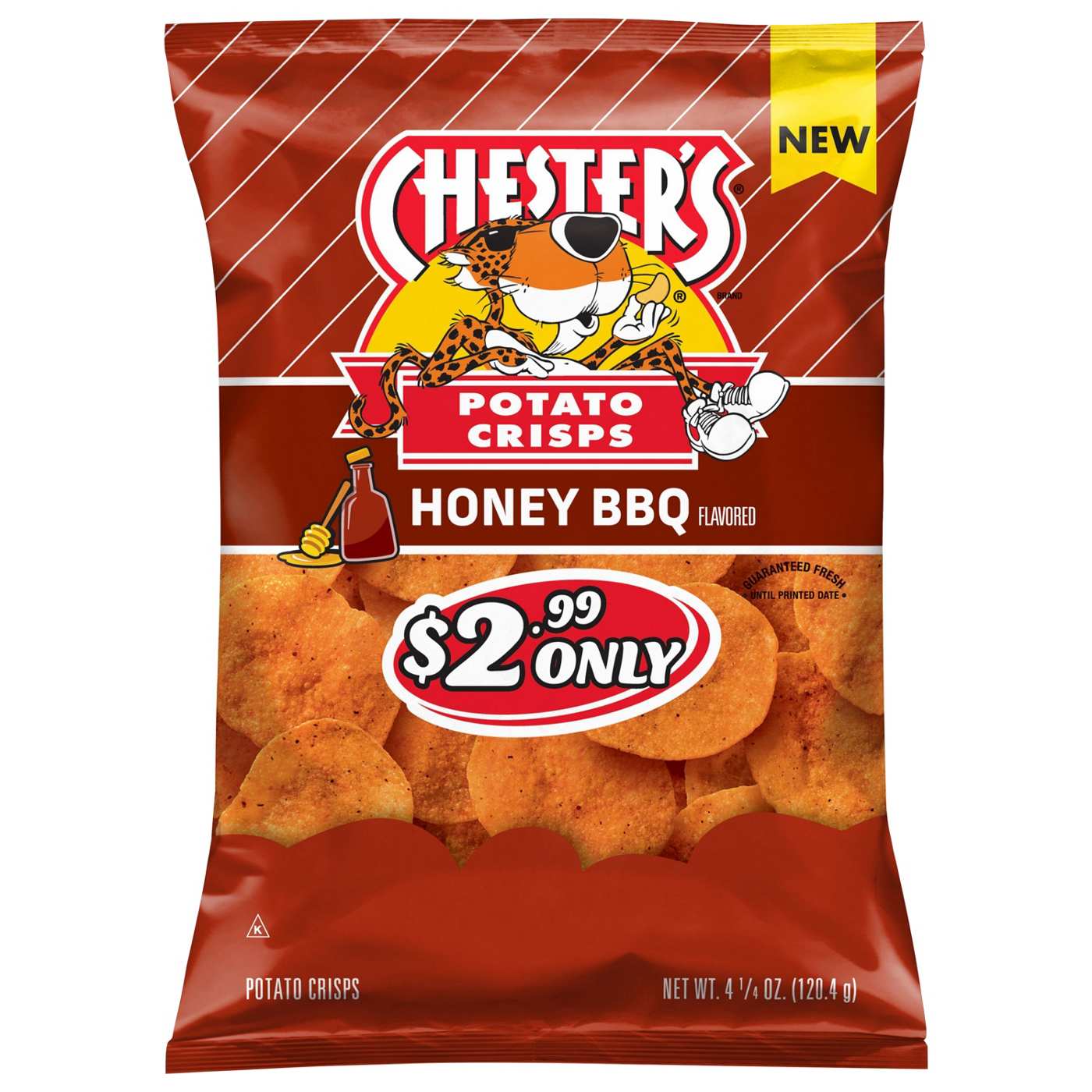 Chester's Potato Crisps - Honey BBQ - Shop Chips at H-E-B