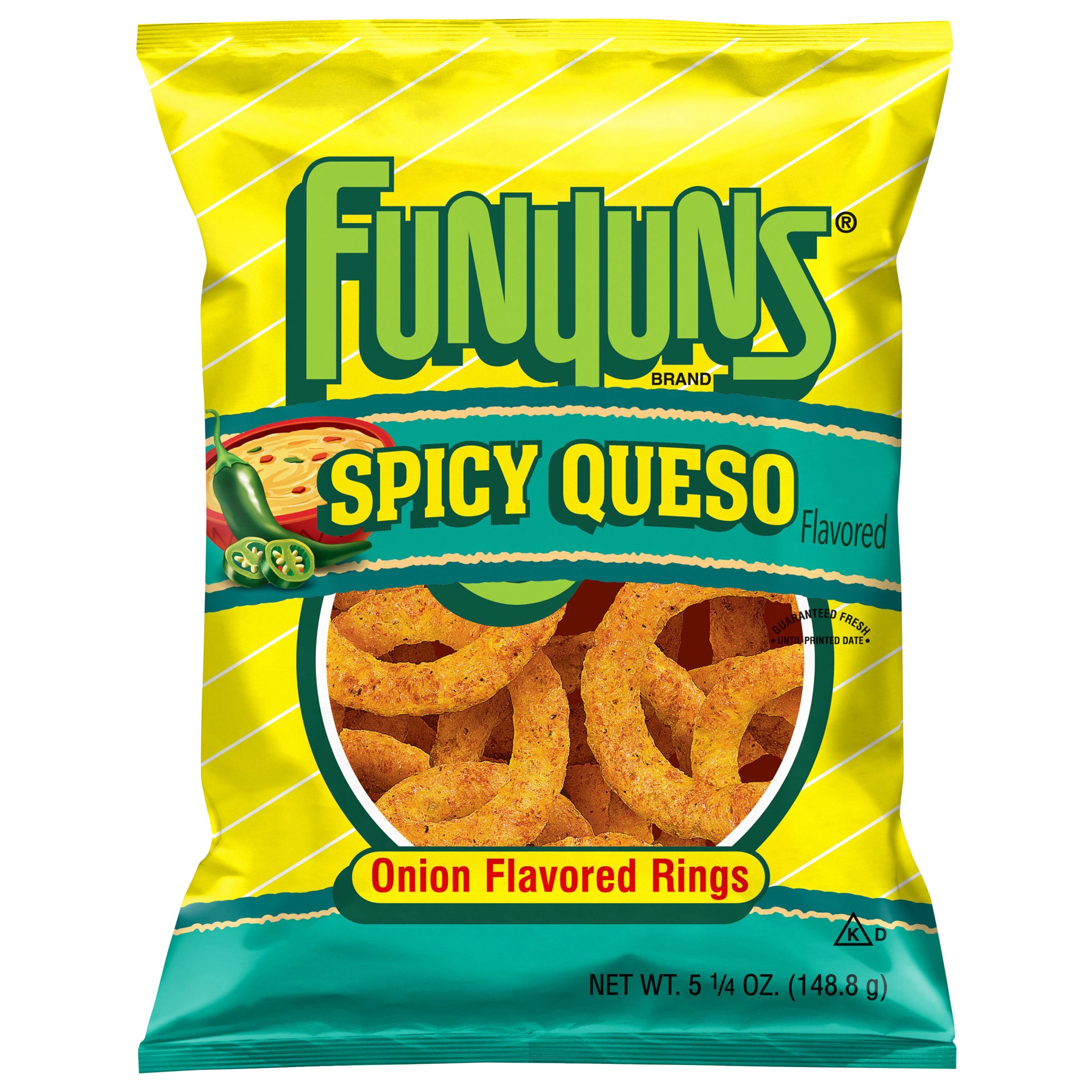 FUNYUNS Spicy Queso Onion Rings - Shop Chips at H-E-B