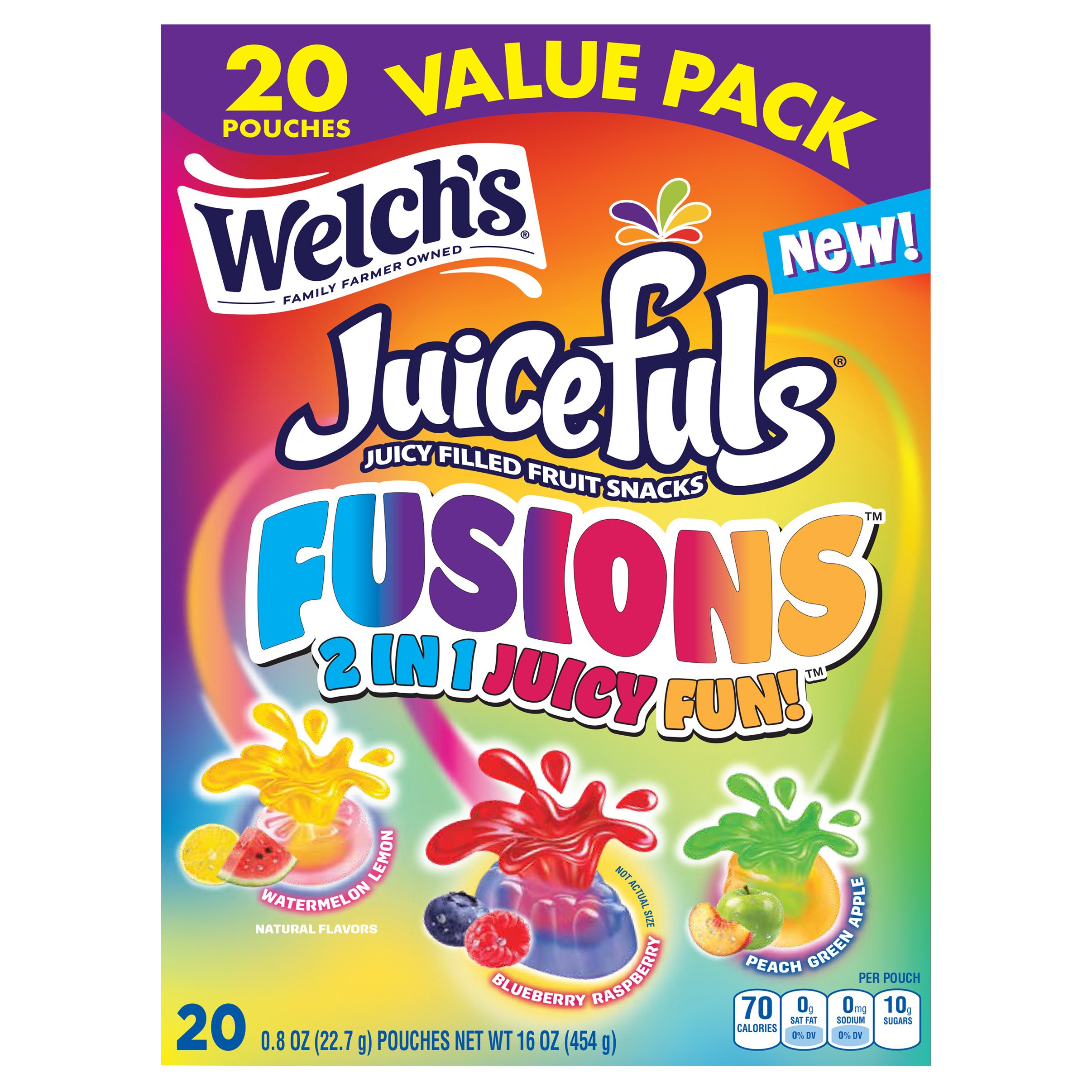 Welch's Juicefuls Fusions Value Pack - Shop Fruit snacks at H-E-B