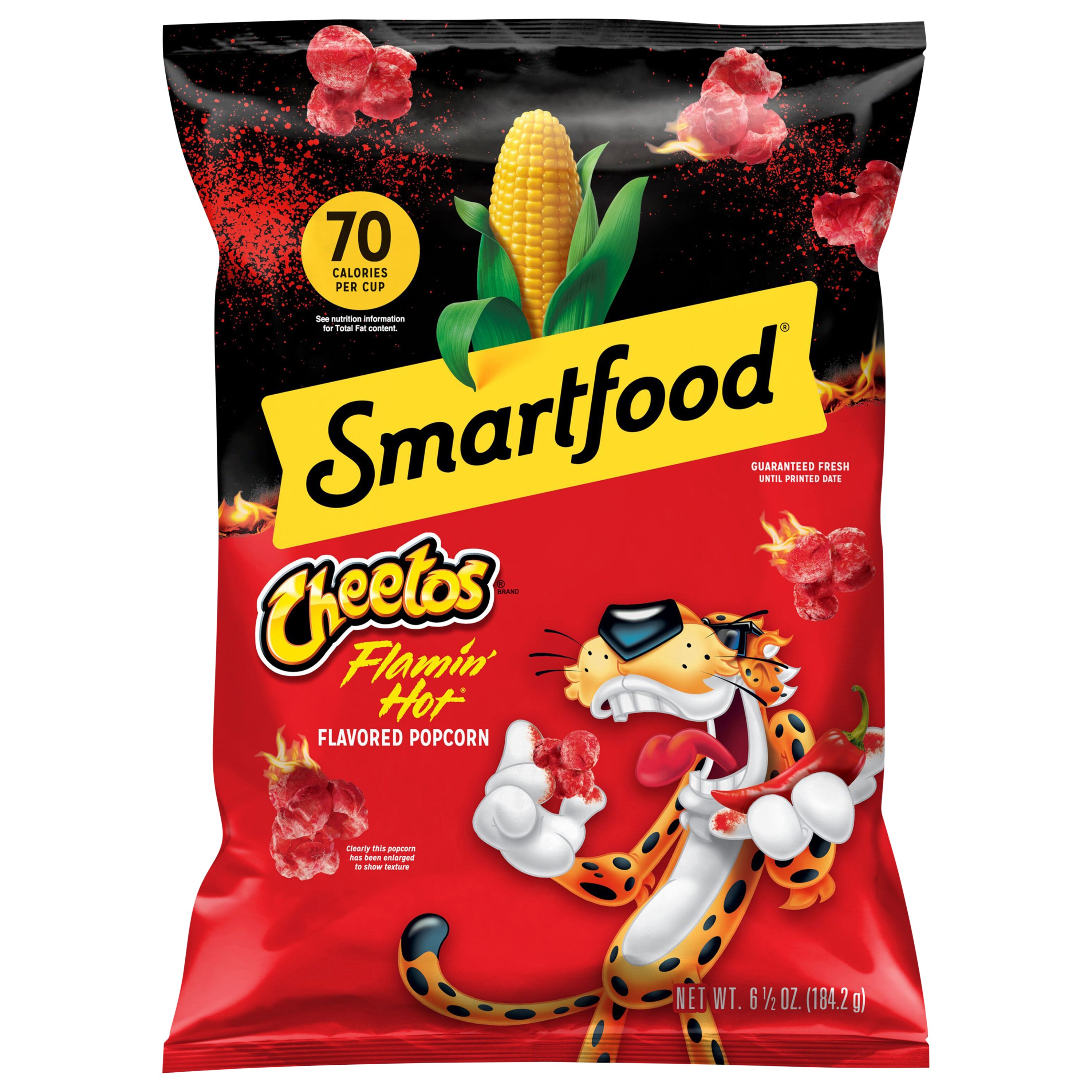 Smartfood Cheetos Cheetos Flamin' Hot Popcorn - Shop Popcorn at H-E-B