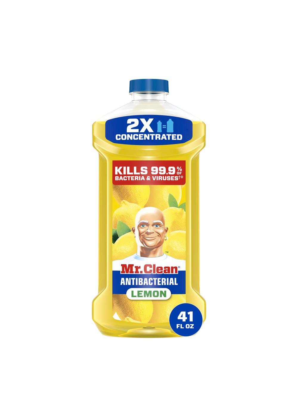 Mr. Clean Antibacterial Multi Surface Cleaner - Lemon - Shop All ...