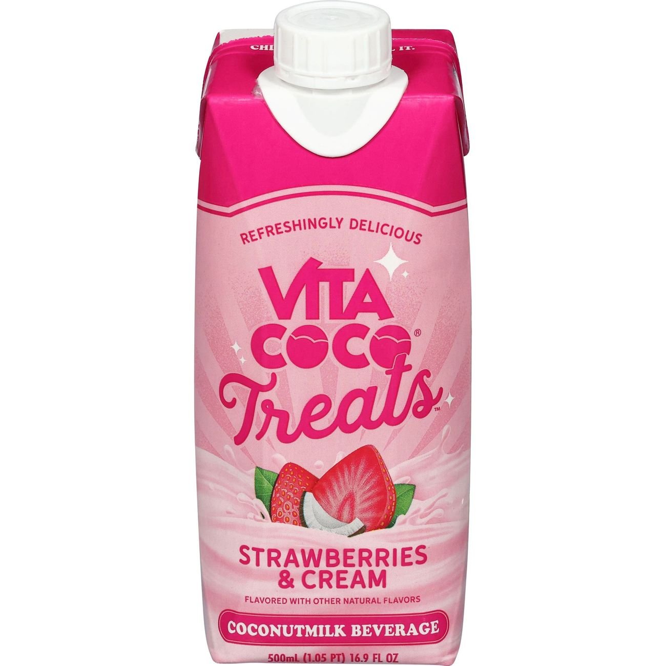 Vita Coco Treats Strawberries & Cream - Shop Coconut water at H-E-B
