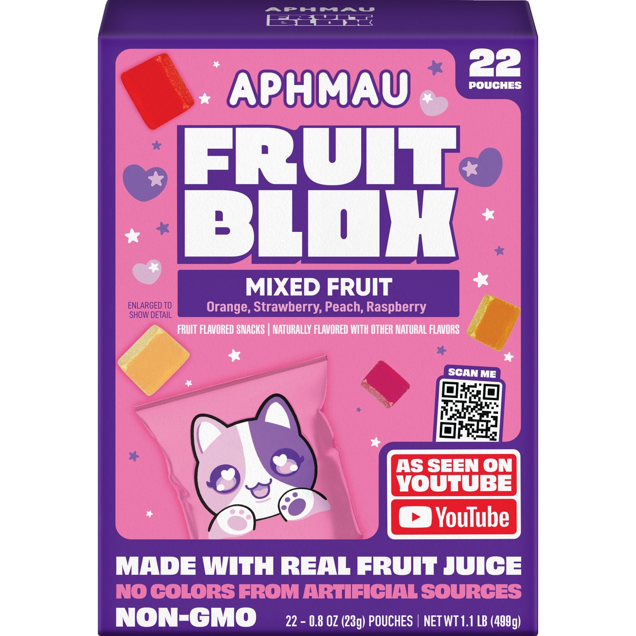 FruitBlox Mixed Fruit Pouches - Shop Fruit snacks at H-E-B