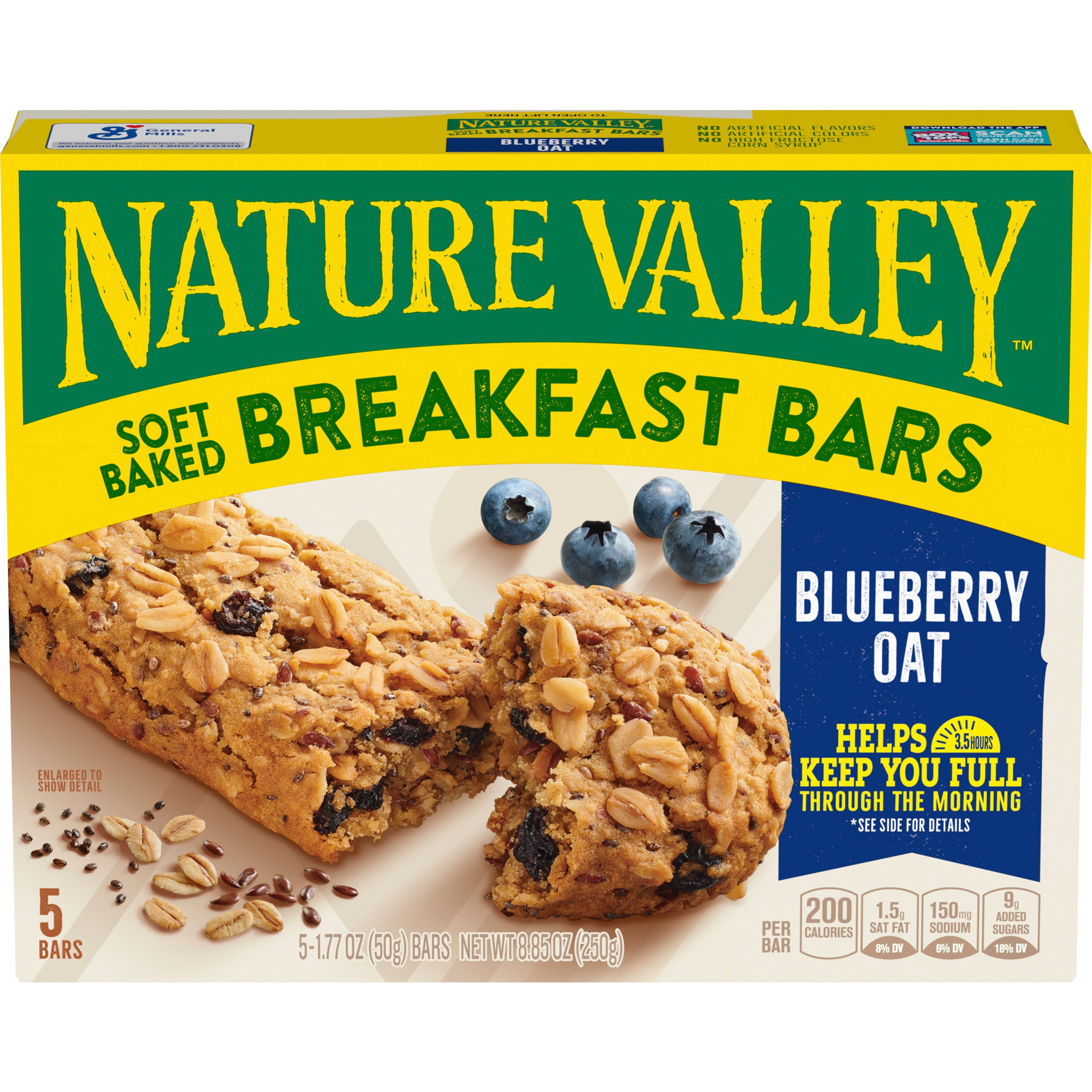 Nature Valley Soft Baked Breakfast Bars - Blueberry Oat - Shop Granola ...