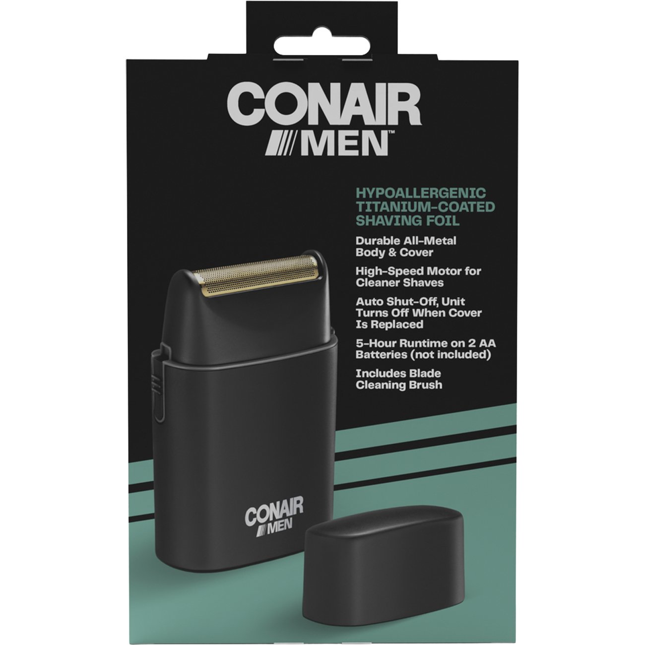 Conair Men Titanium Metal Foil Electric Shaver - Shop Razors & blades ...