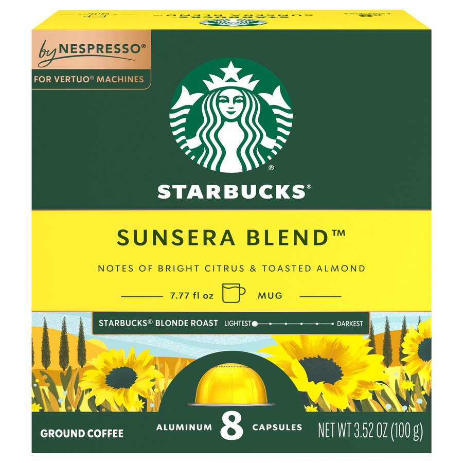 Starbucks Sunsera Blend Blonde Roast Aluminum Nespresso Capsules - Shop Coffee at H-E-B