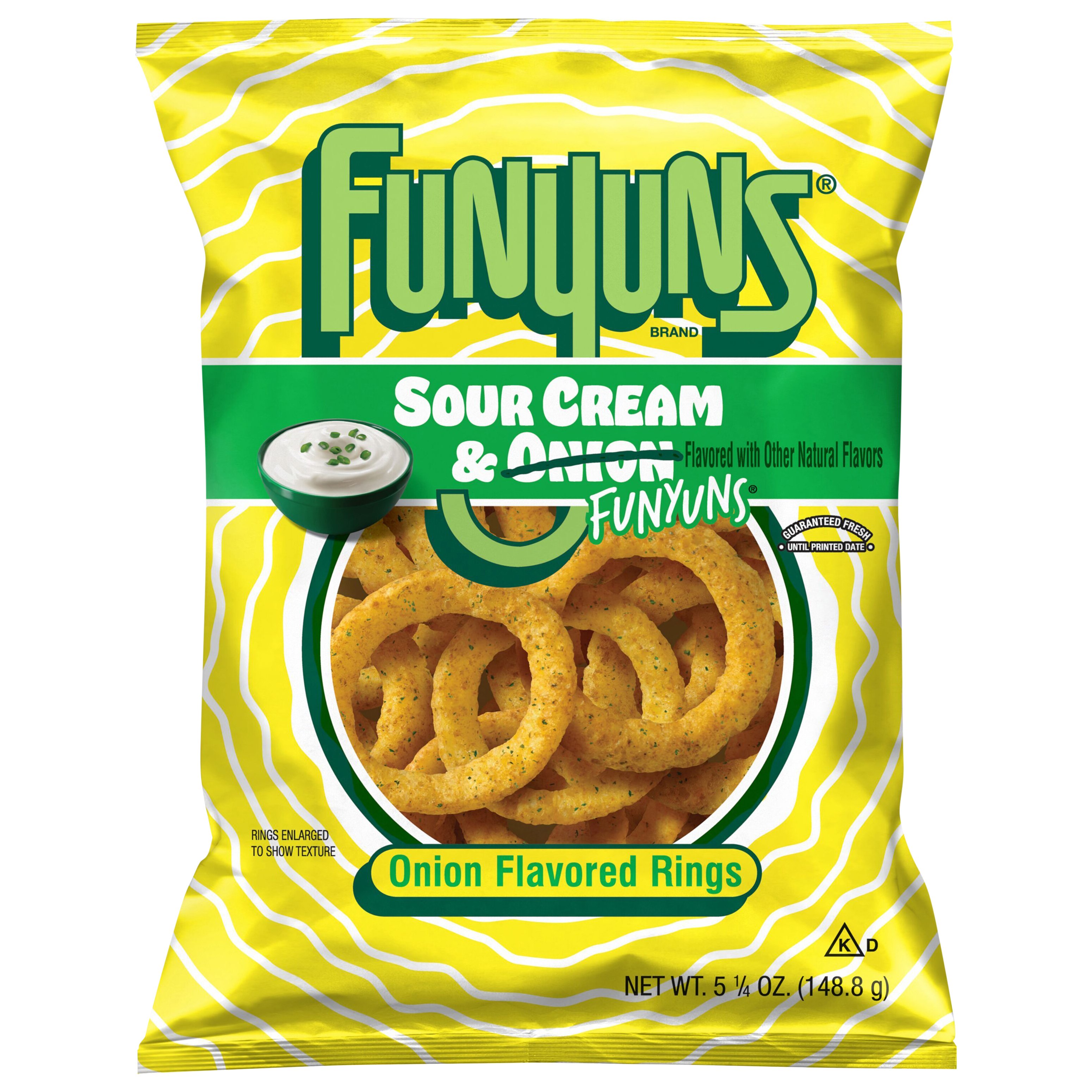 FUNYUNS Sour Cream & FUNYUNS Onion Rings - Shop Chips at H-E-B