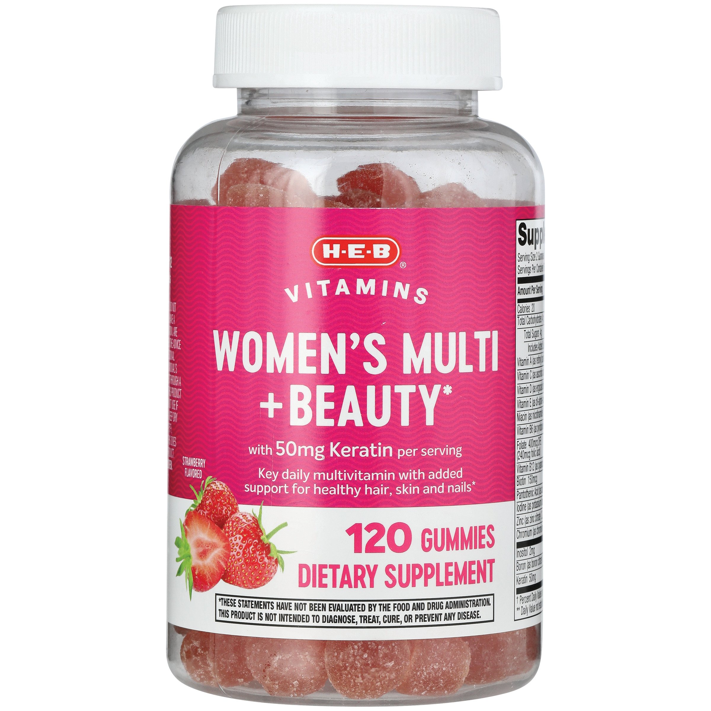 H-E-B Women's Multivitamin & Beauty Gummies - Shop Multivitamins at H-E-B