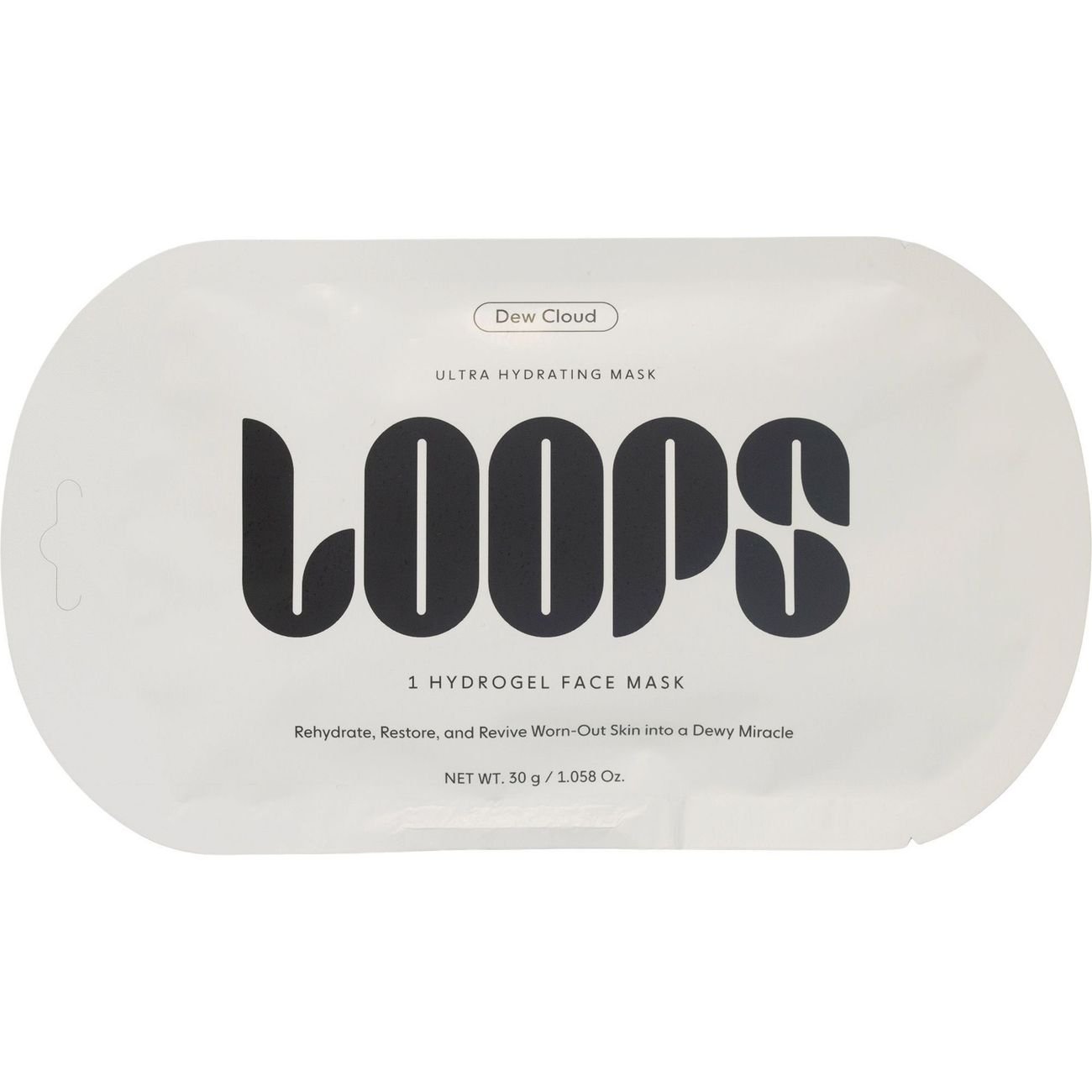 Loops Beauty Dew Cloud Ultra Hydrating Face Sheet Mask - Shop Facial ...
