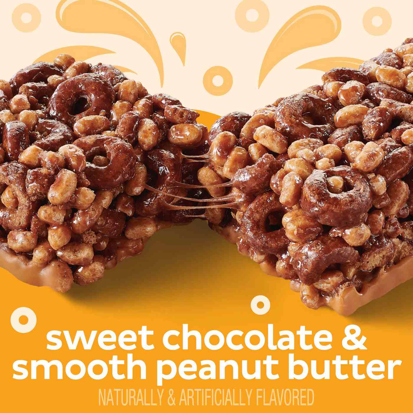 General Mills Cheerios 7g Protein Chewy Bars - Chocolate Peanut Butter ...