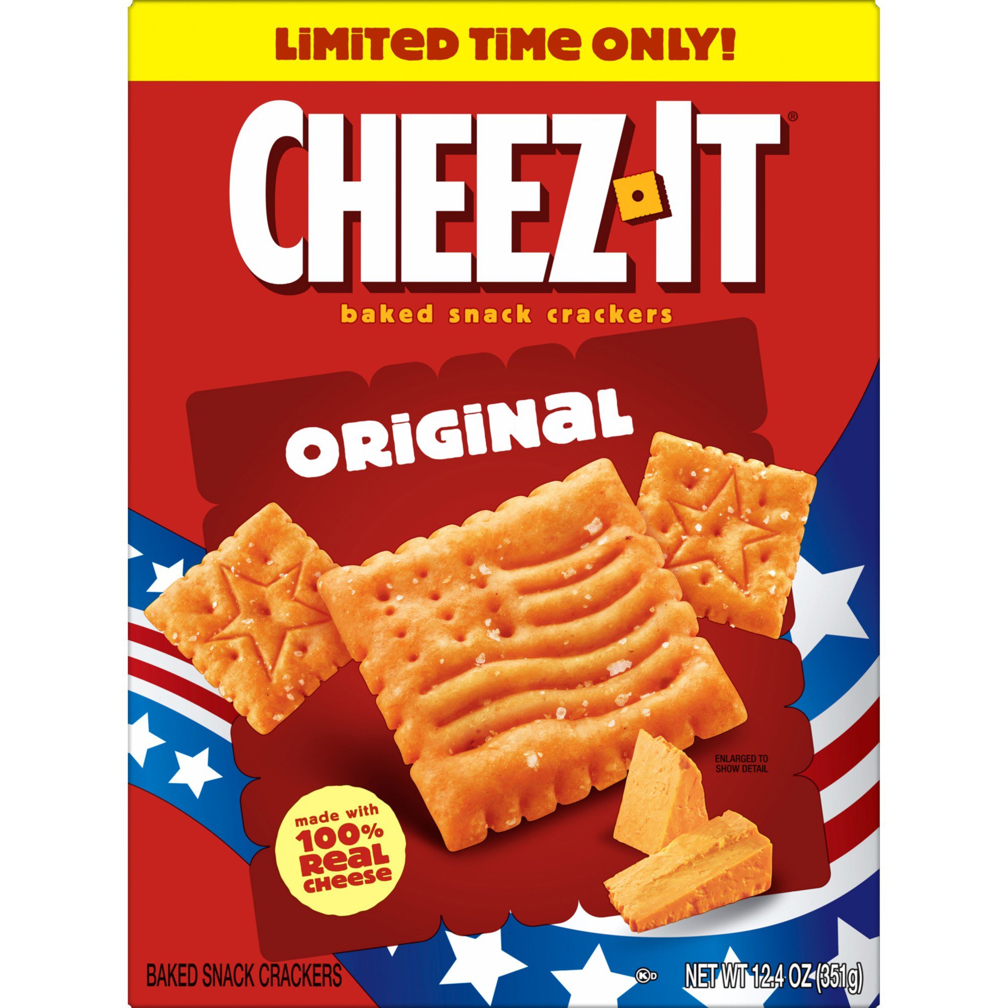 Cheez-It Limited Time Original Summer Flag Cheese Crackers - Shop ...