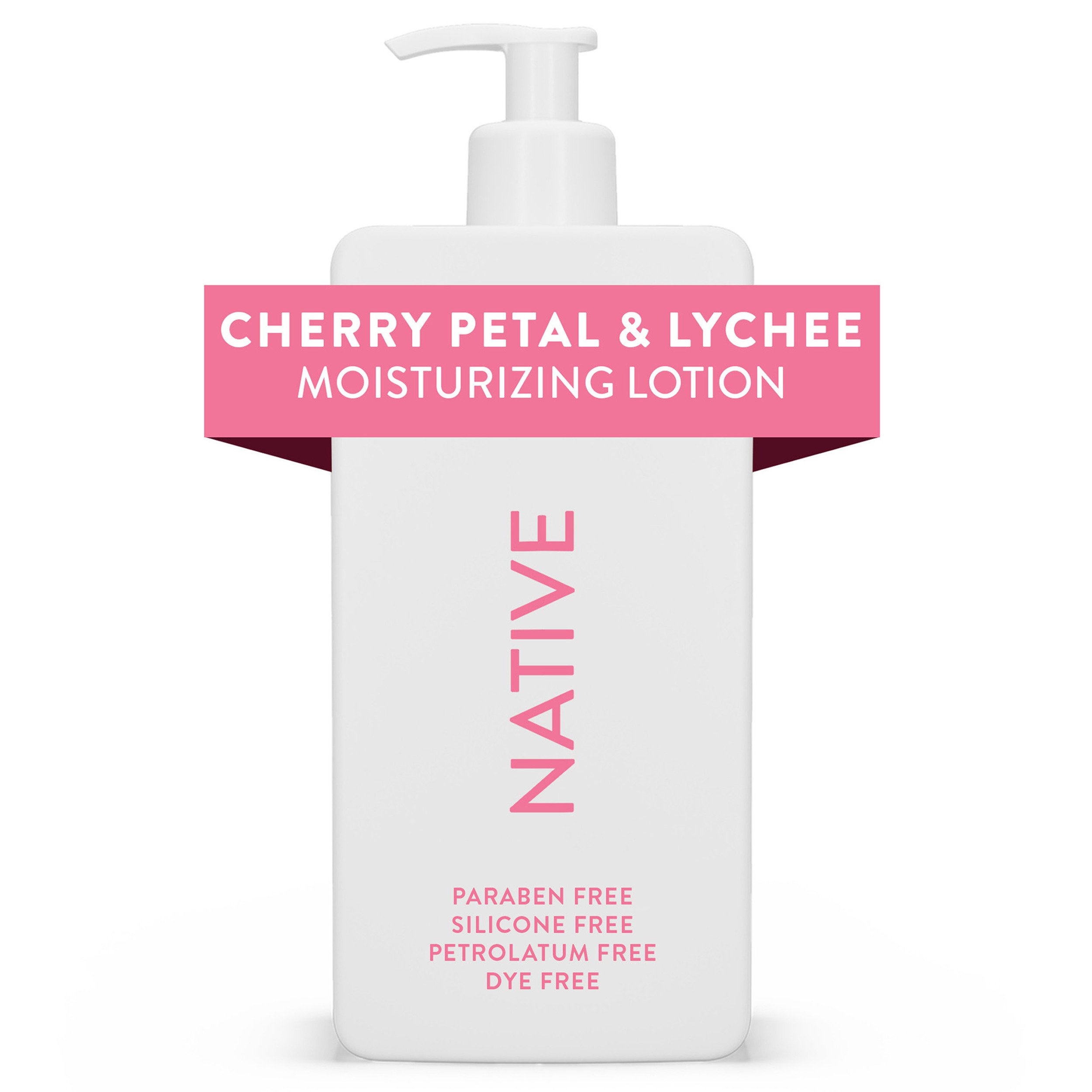 Native Cherry Petals & Lychee Moisturizing Lotion - Shop Body lotion at ...