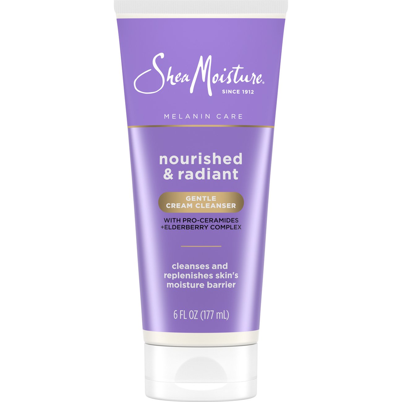 Shea Moisture Nourished & Radiant Gentle Cream Cleanser - Shop Facial ...