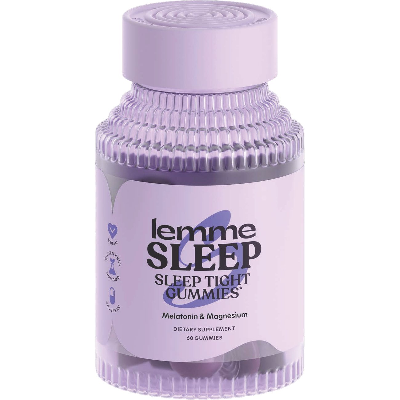 Lemme Sleep Tight Melatonin & Magnesium Gummies - Shop Sleep & snoring ...