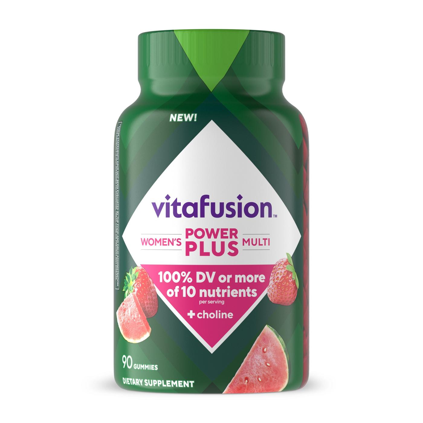 VitaFusion Power Plus Women’s Multivitamin + Choline Gummies - Shop ...