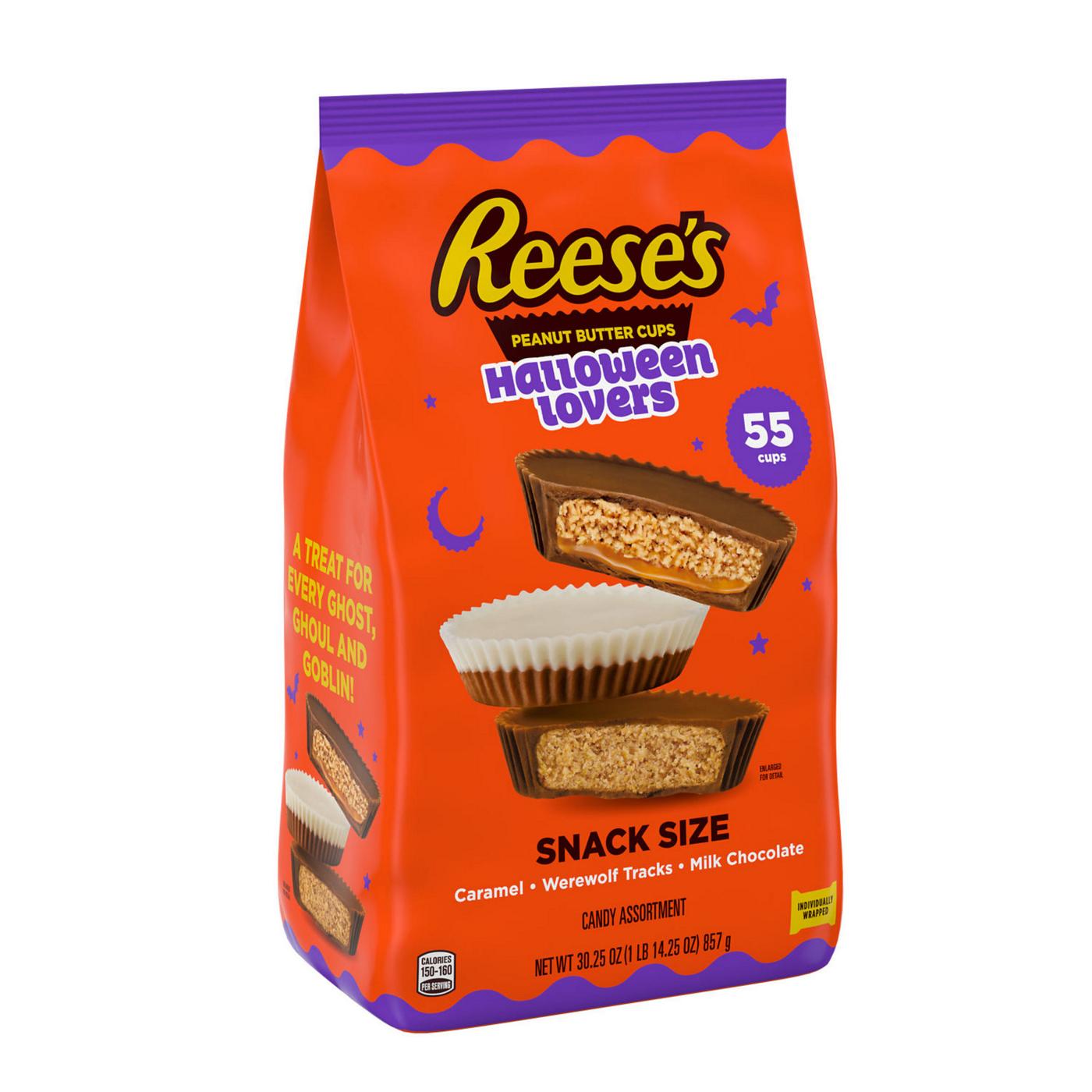 Reese's Snack Size Peanut Butter Cups Halloween Candy - Shop Candy at H-E-B