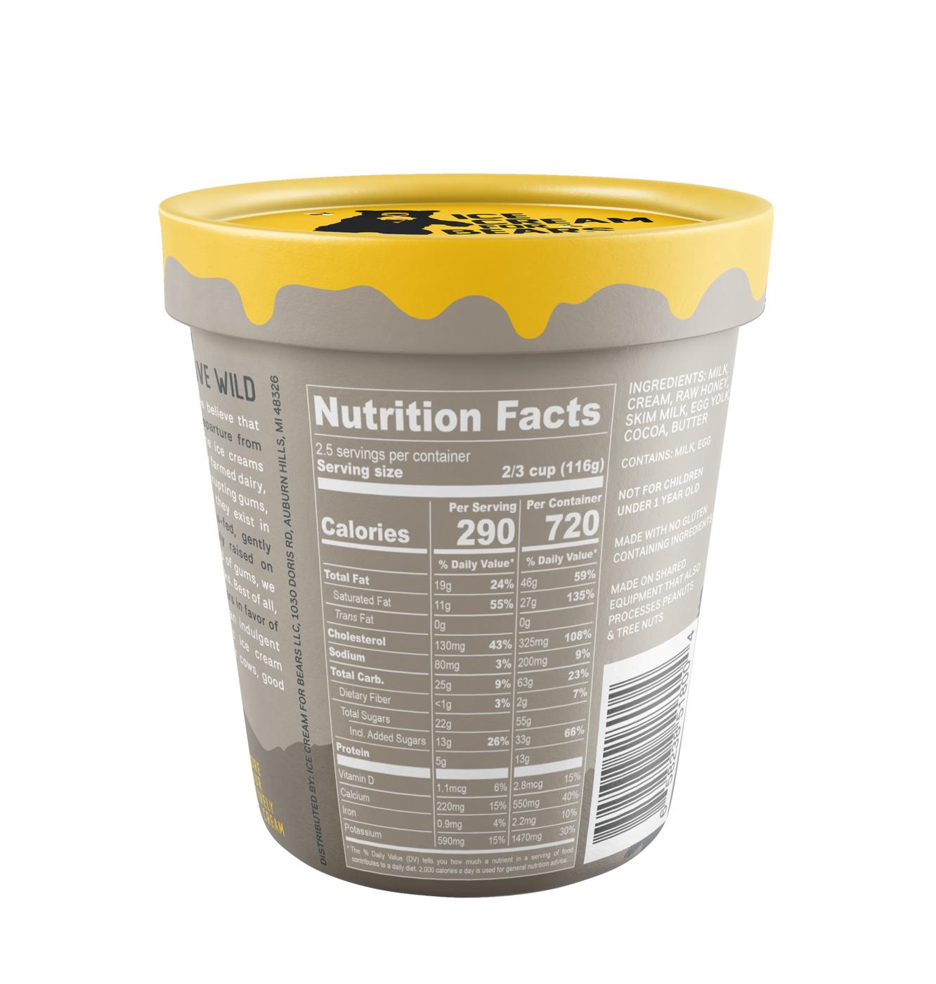 Ice Cream For Bears Chocturnal Triple Chocolate French Ice Cream - Shop ...