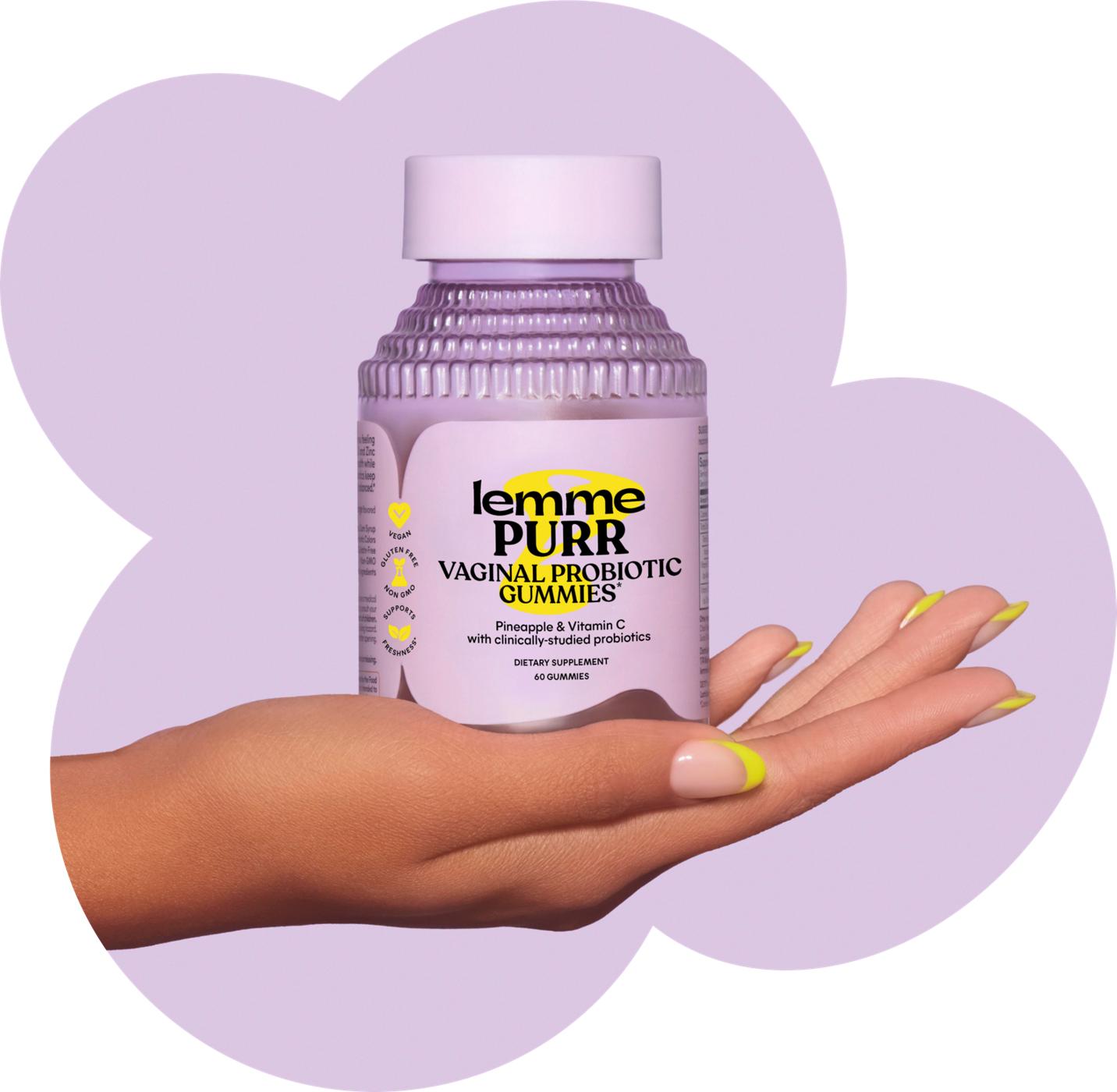 Lemme Purr Vaginal Probiotic Gummies - Shop Medicines & treatments at H-E-B