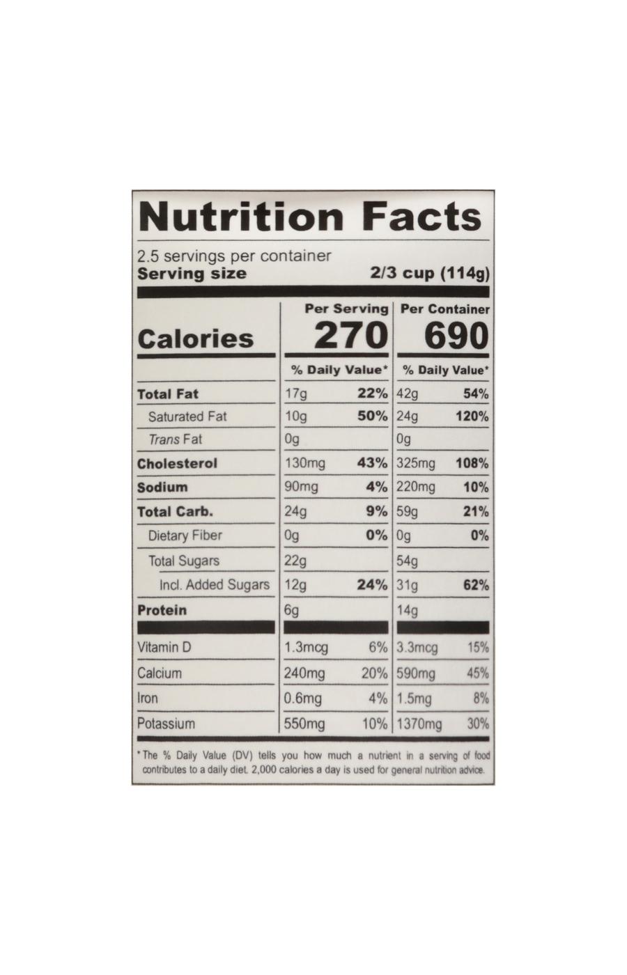 Ice Cream For Bears Queen & Bean Vanilla Bean French Ice Cream - Shop ...