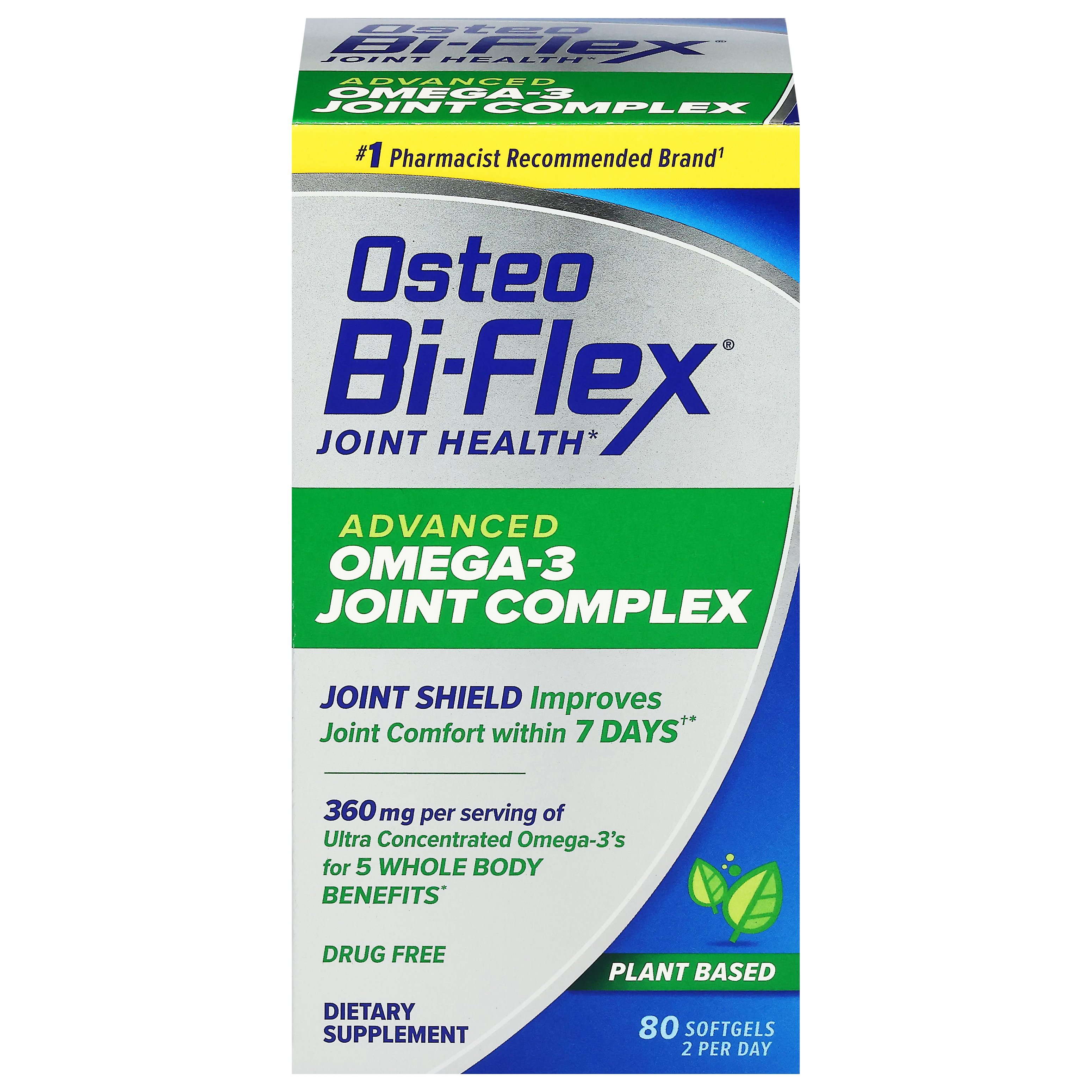 Osteo Bi-Flex Advanced Omega-3 Joint Health Complex Softgels - Shop ...