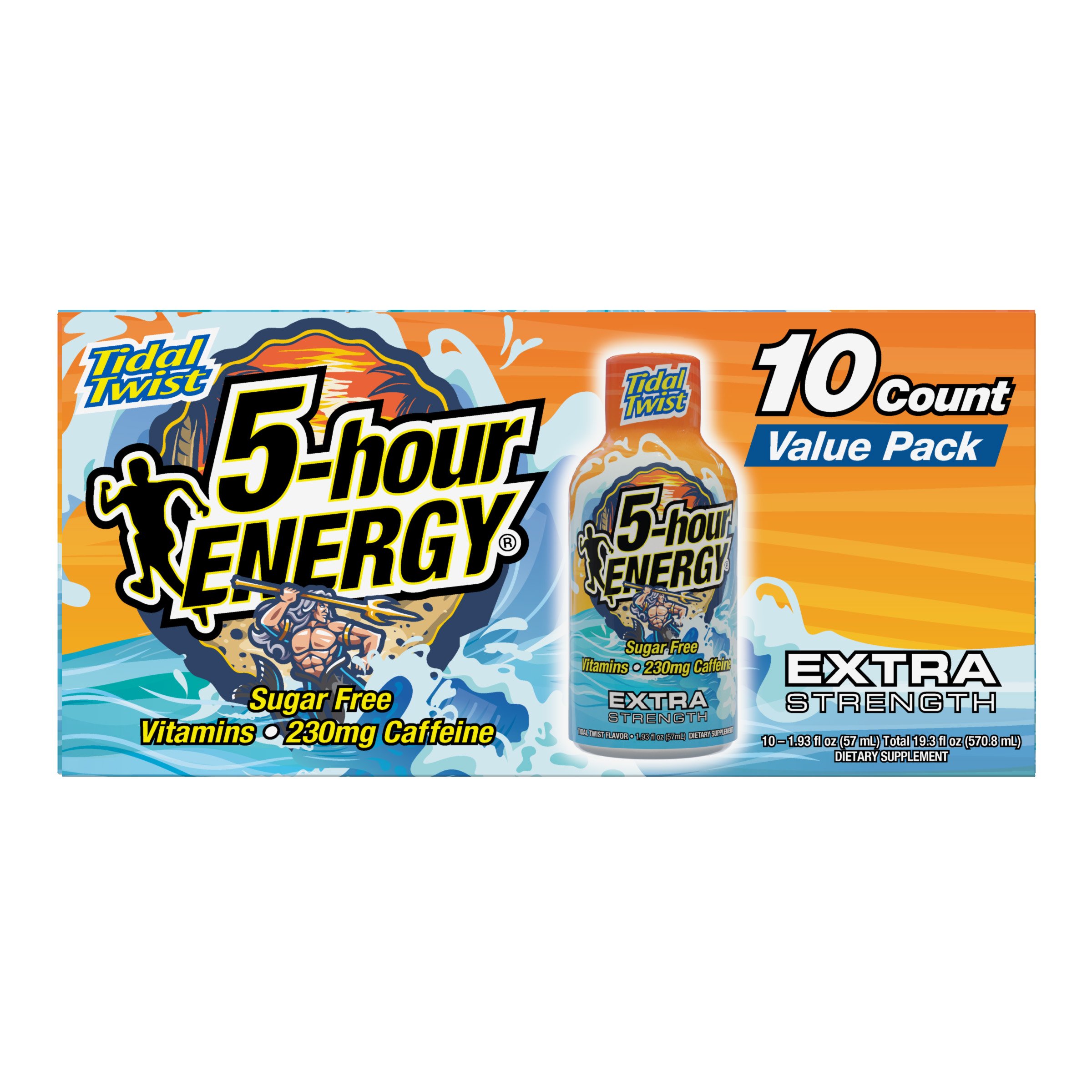 5 Hour Energy Extra Strength - Tidal Twist - Shop Sports & energy ...
