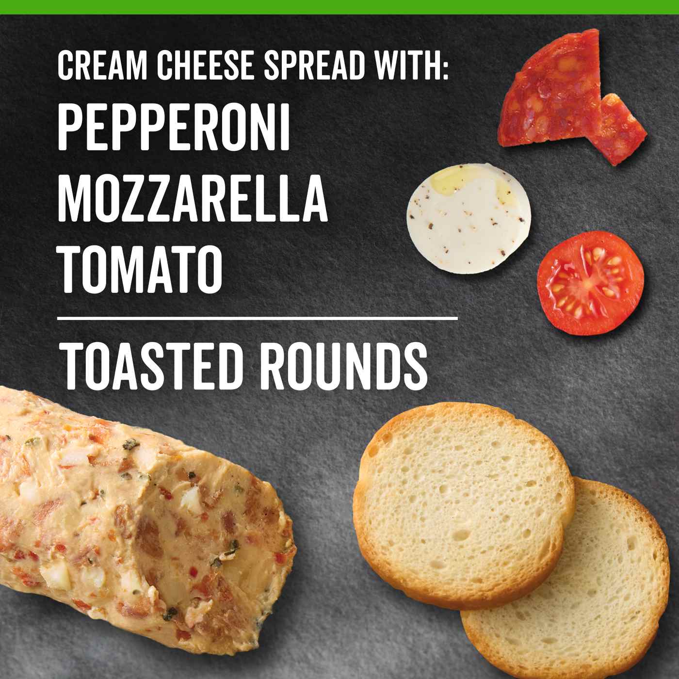 Hillshire Snacking Cream Cheese Mozzarella & Tomato Dips - Shop Snack ...