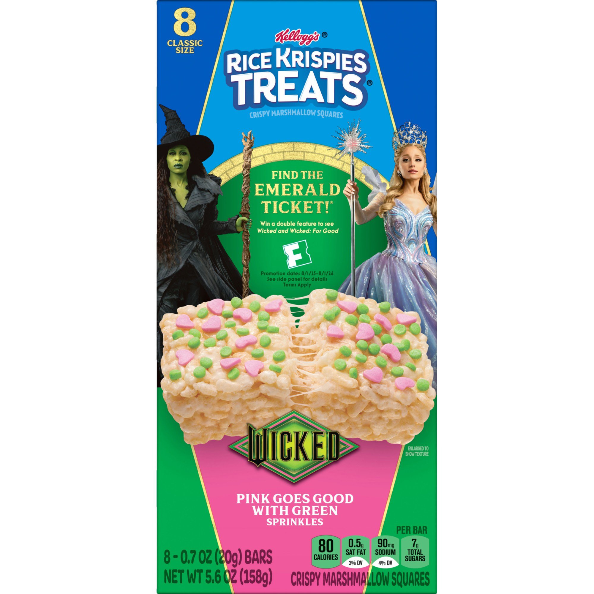 Rice Krispies Treats Sonic and Shadow Sprinkles Crispy Marshmallow ...