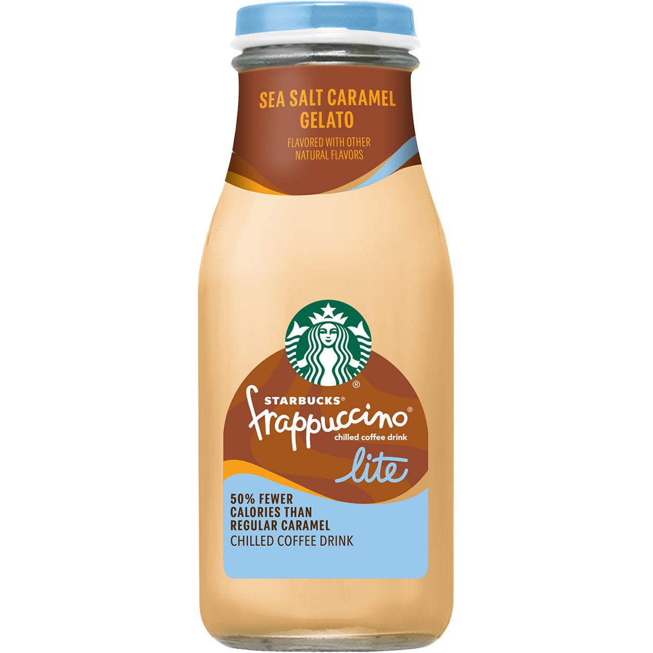 Starbucks Frappuccino Lite Chilled Coffee Drink - Sea Salt Caramel ...