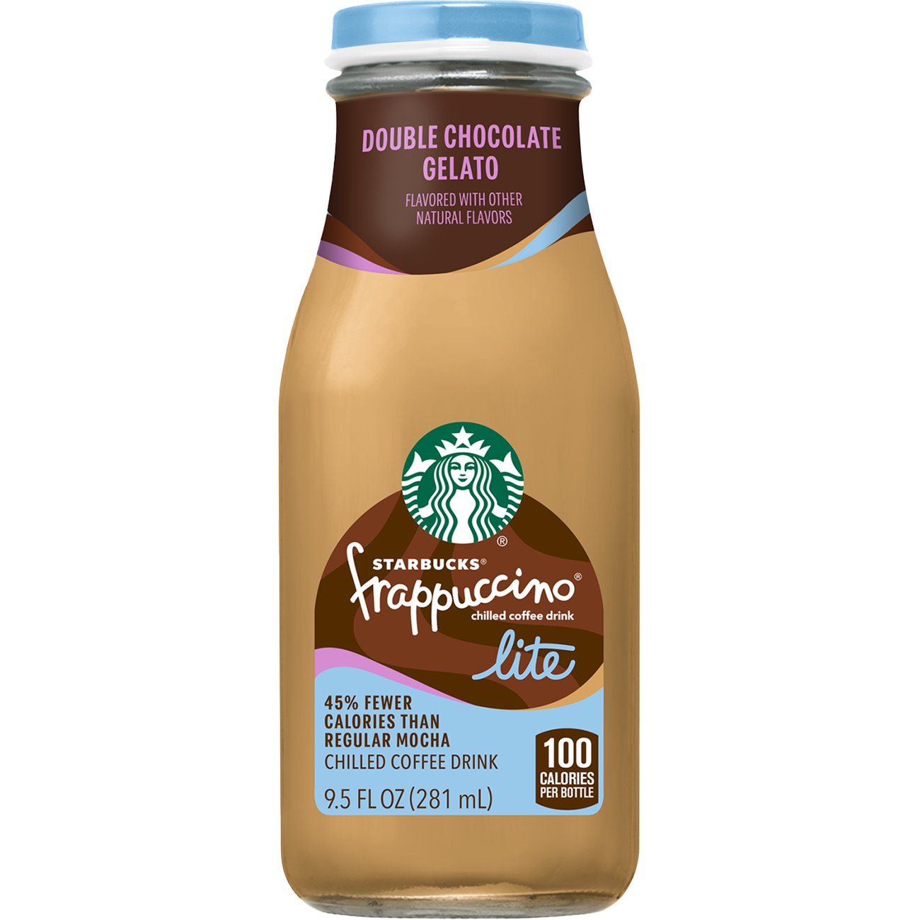 Starbucks Double Chocolate Gelato Frappuccino Lite Chilled Coffee Drink ...