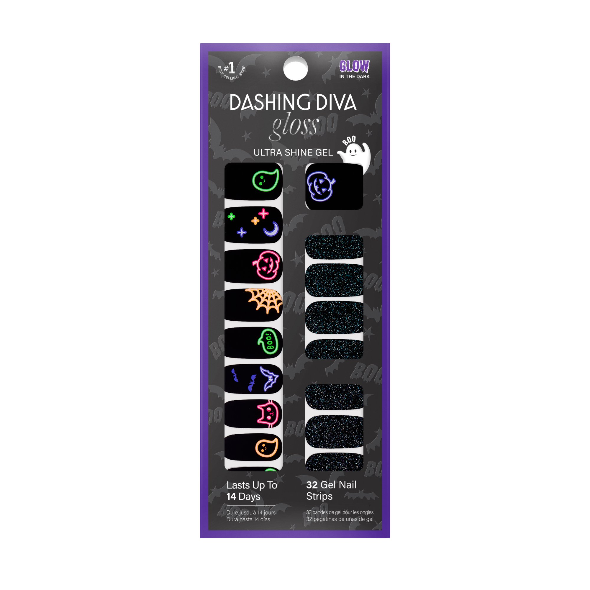 Dashing Diva Gloss Ultra Shine Gel Nail Strips - Deja Boo - Shop Nail ...