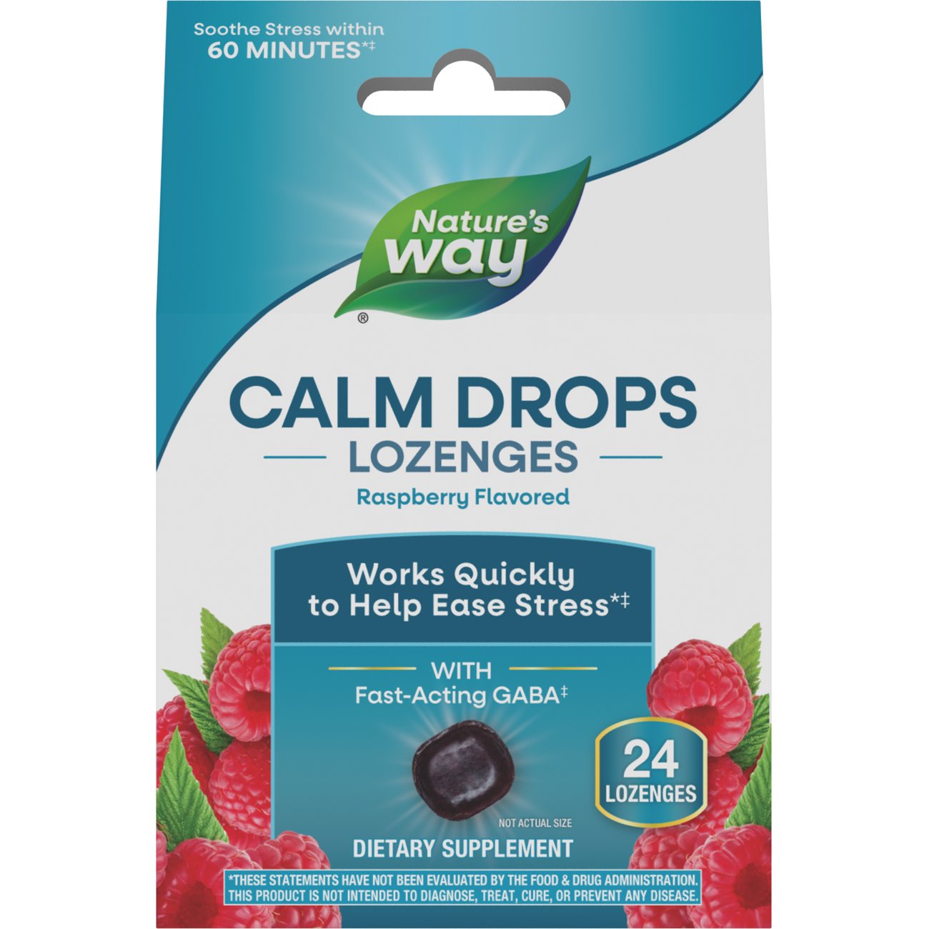 Nature's Way Calm Drops Lozenges - Raspberry - Shop Herbs & homeopathy ...