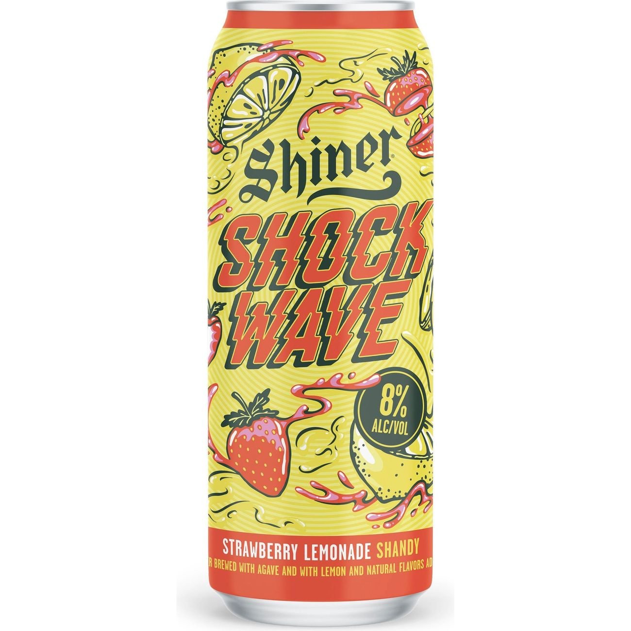 Shiner Shockwave Strawberry Lemonade Shandy Craft Beer - Shop Beer at H-E-B