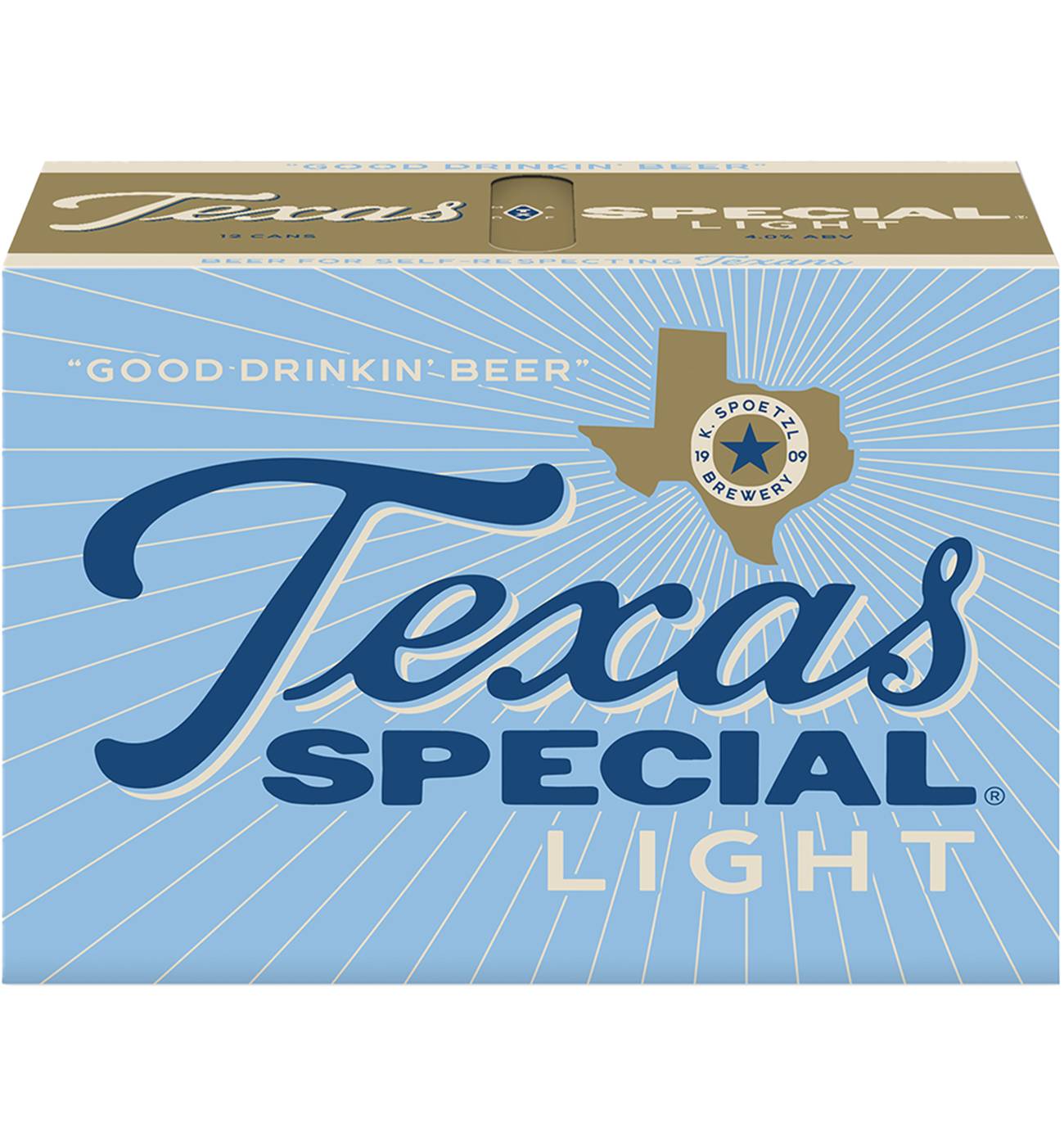 Texas Special Light Beer 12 pk Cans - Shop Beer at H-E-B