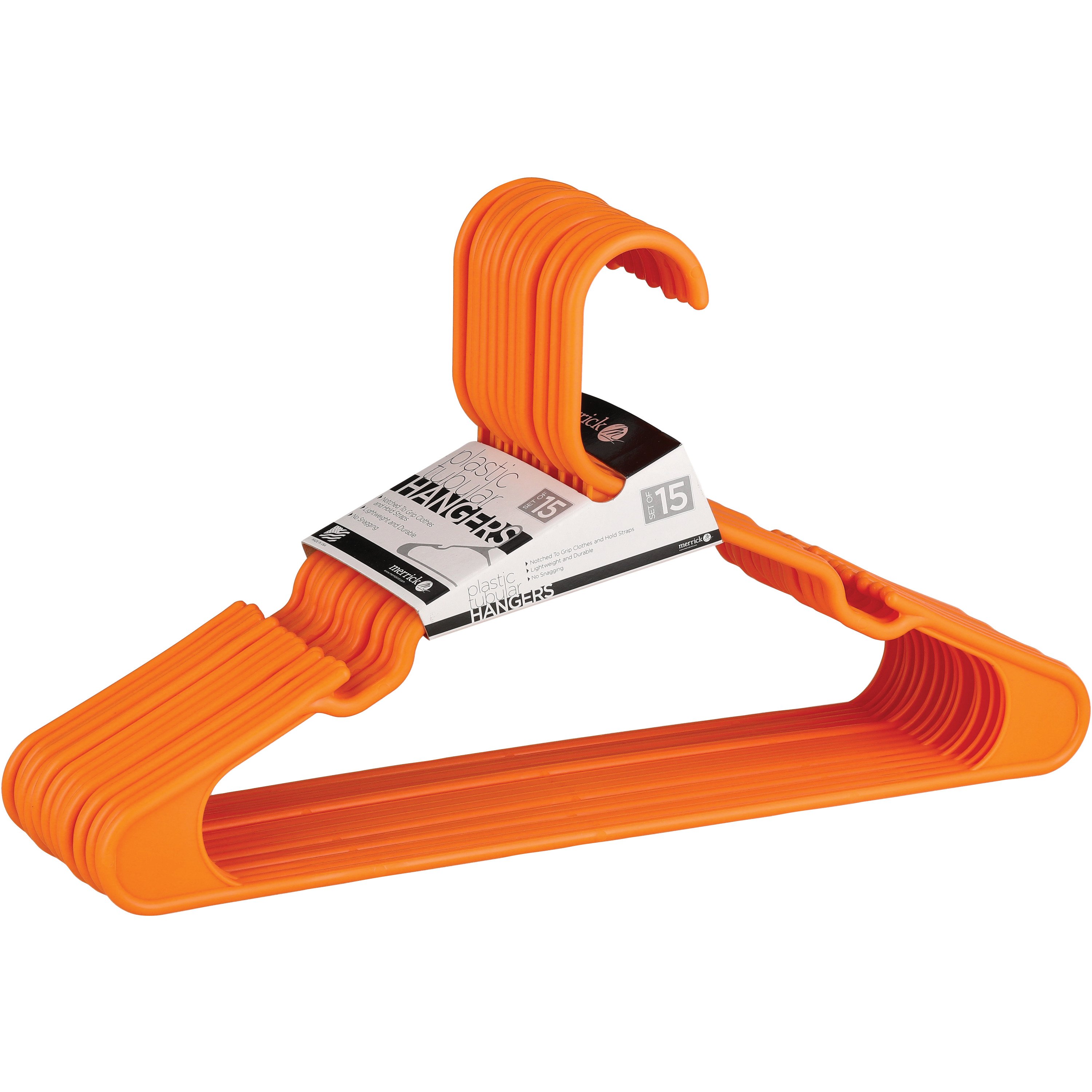 Merrick Medium Weight Hangers - Orange - Shop Hangers at H-E-B