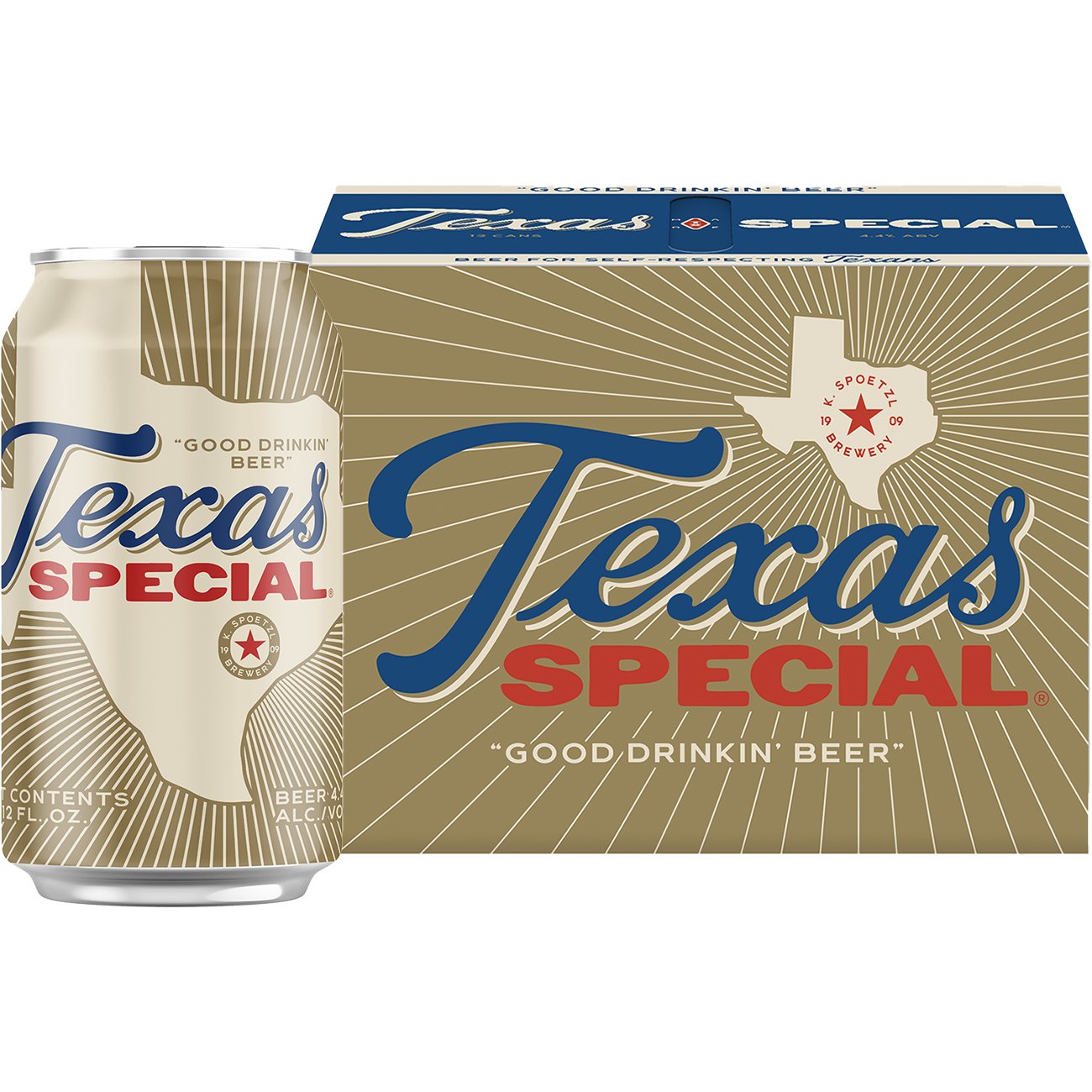 Texas Special Beer 12 pk Cans - Shop Beer at H-E-B