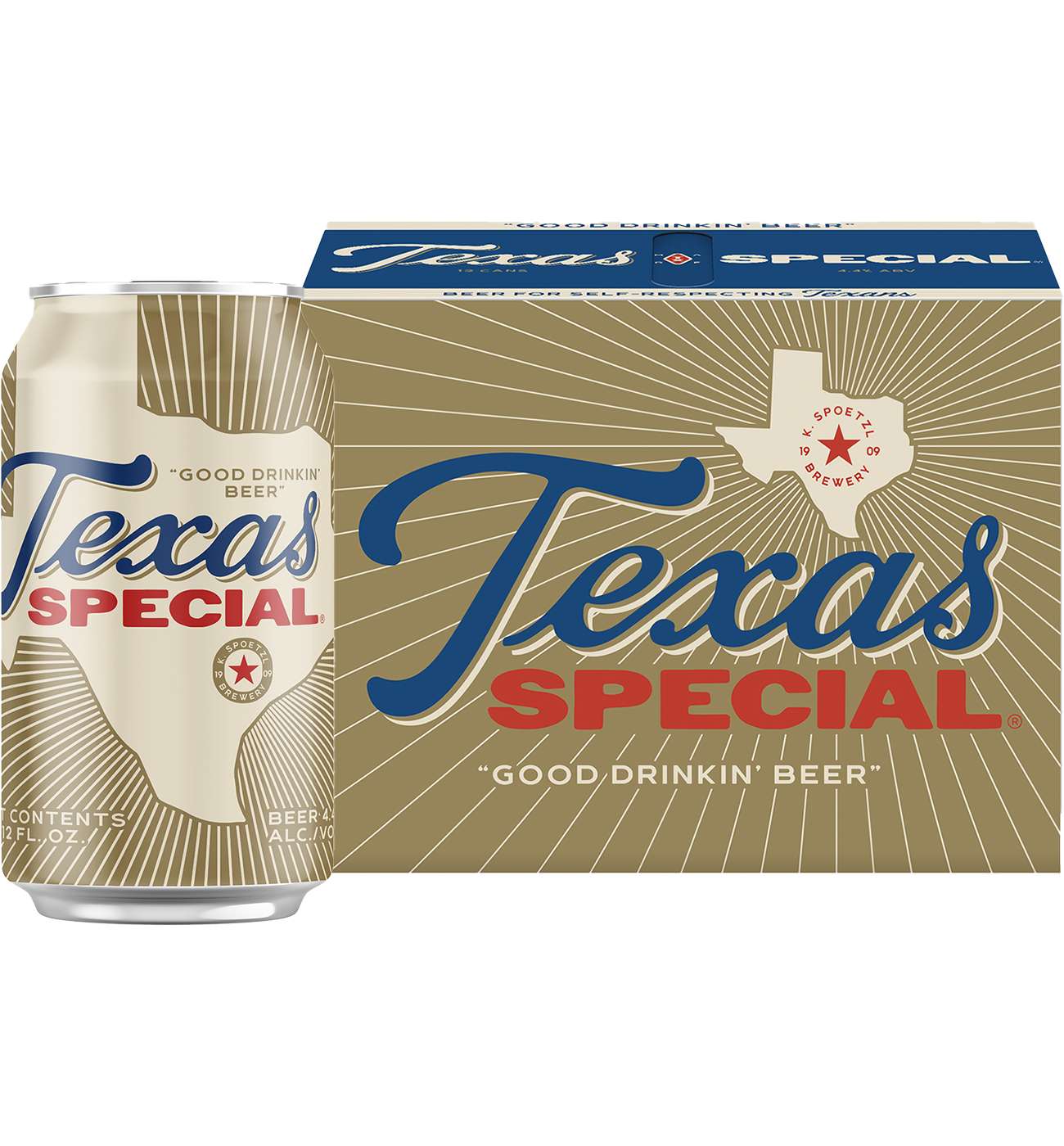 Texas Special Beer 12 pk Cans - Shop Beer at H-E-B