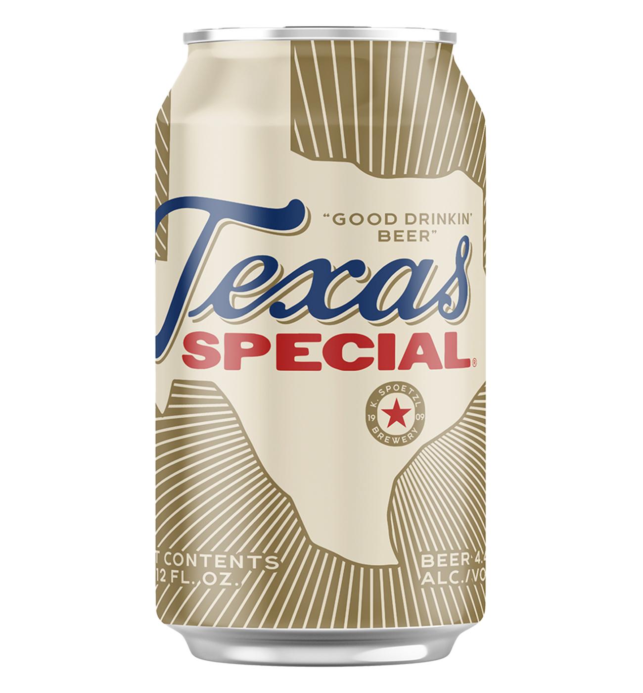 Texas Special Beer 12 pk Cans - Shop Beer at H-E-B