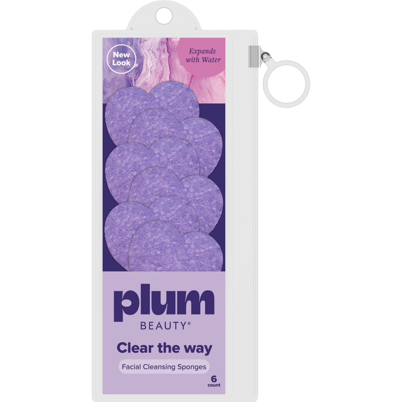 Plum Beauty Facial Cleanse Sponge - Shop Accessories at H-E-B