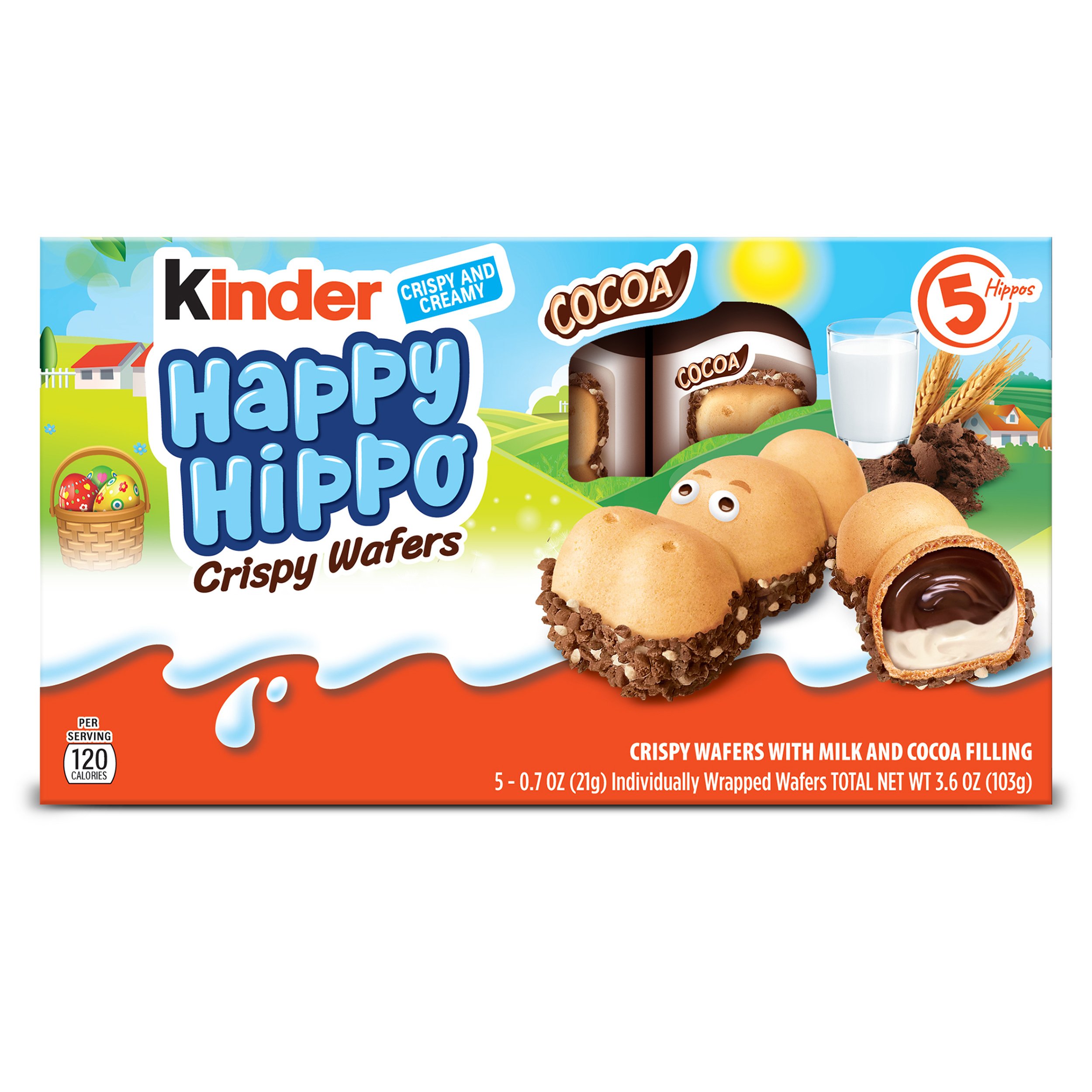 Kinder Happy Hippo Crispy Wafers - Shop Candy at H-E-B