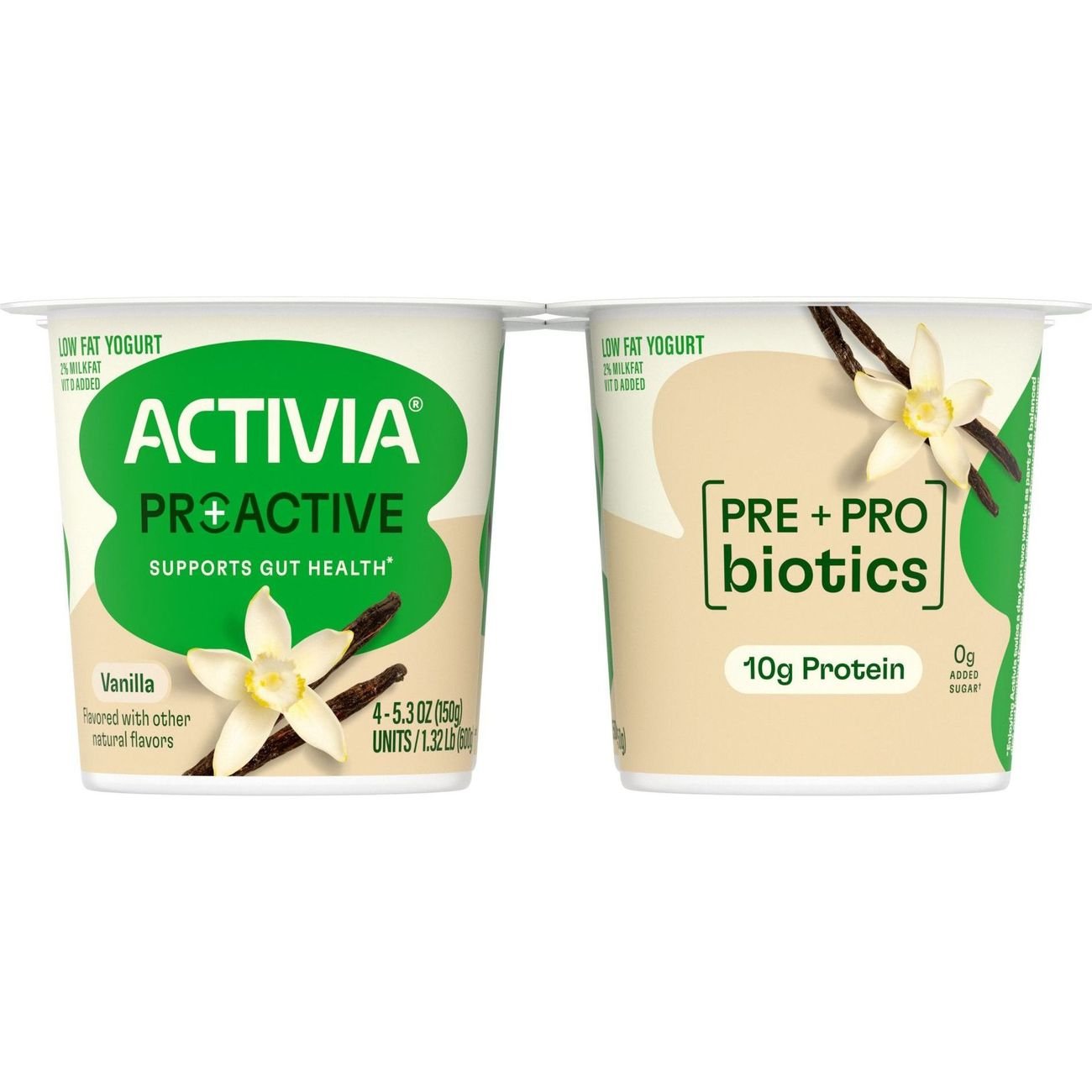 Activia 10g Protein Proactive Vanilla Yogurt - Shop Yogurt at H-E-B