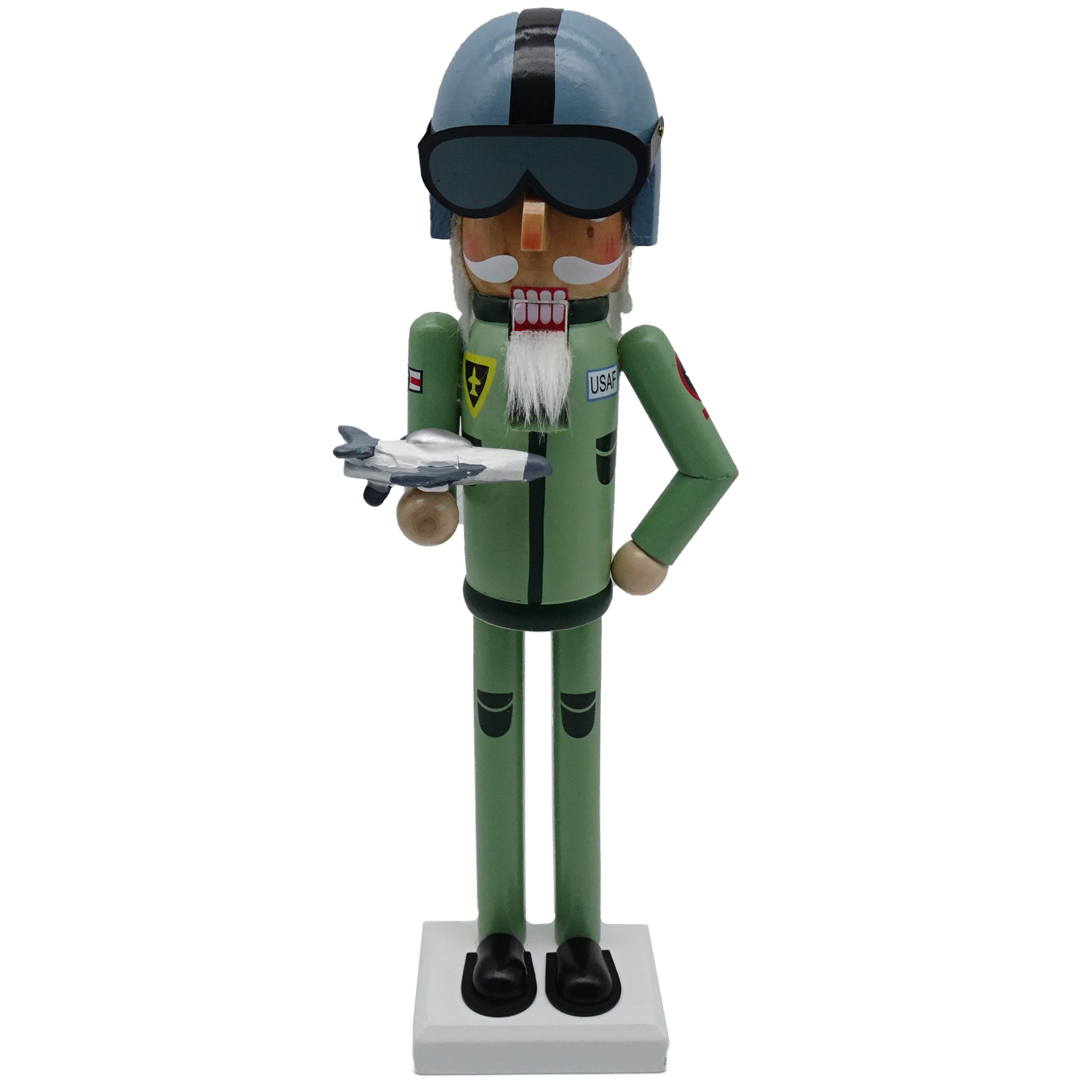 Destination Holiday Airforce Christmas Nutcracker - Shop Seasonal decor ...