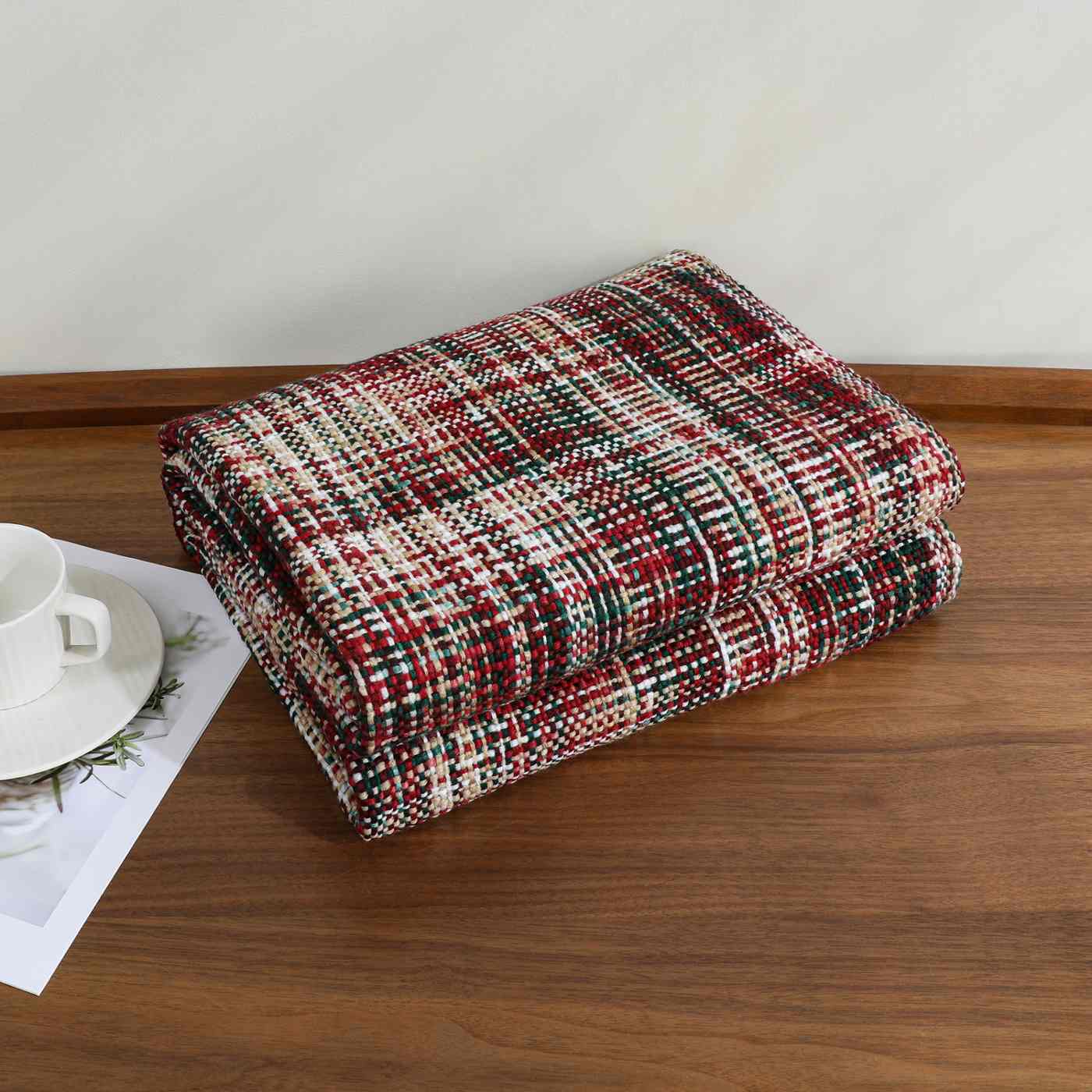 Haven + Key Oversized Multi Tone Throw Blanket - Red - Shop Seasonal ...
