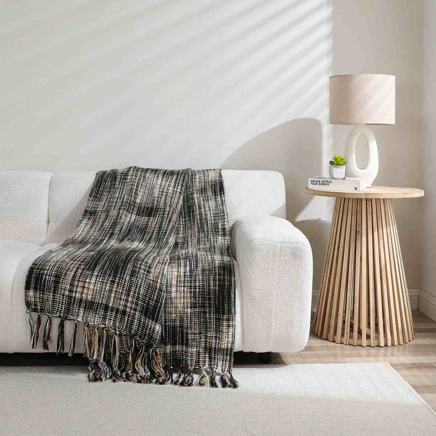 Haven + Key Oversized Multi Tone Throw Blanket - Green - Shop Seasonal ...