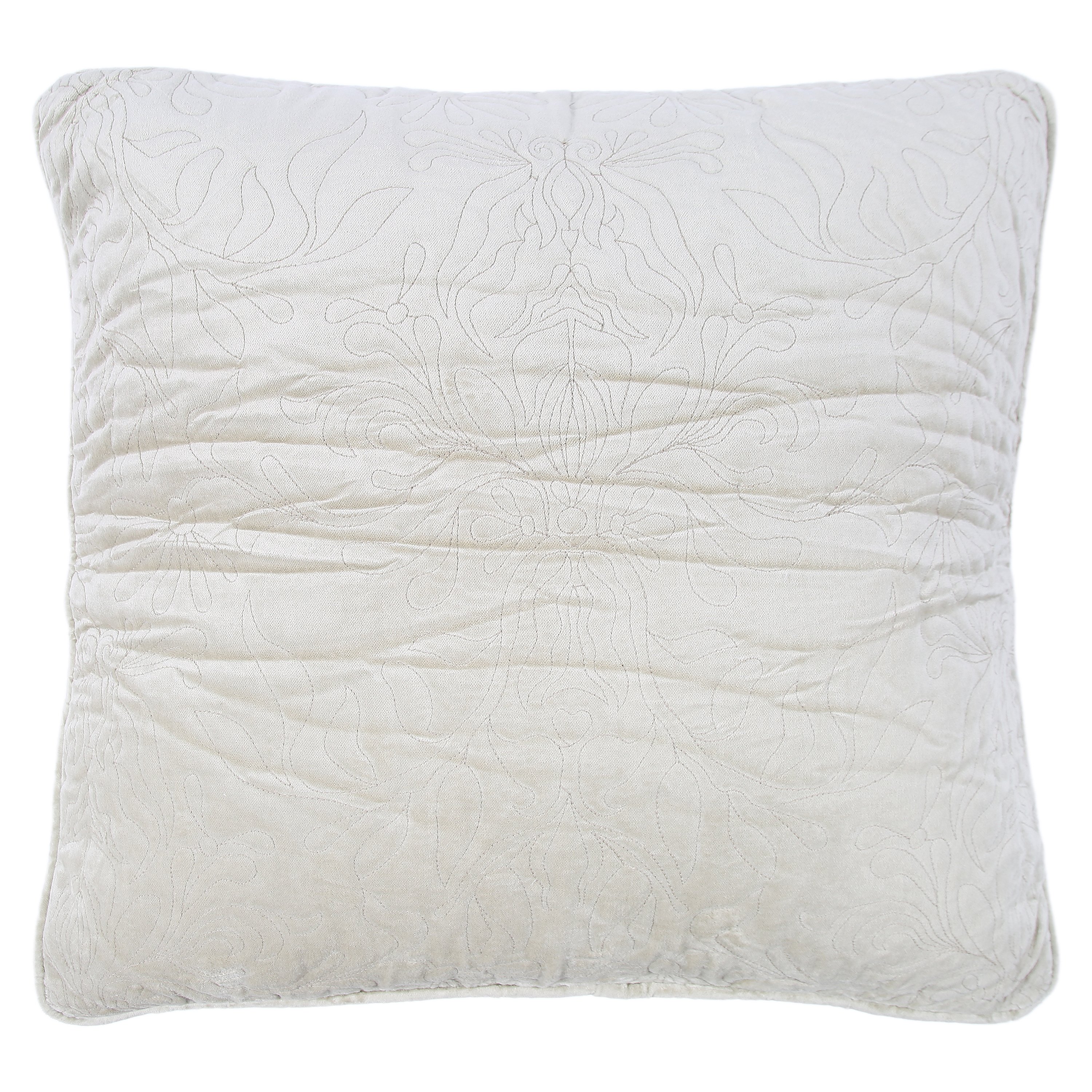 Haven + Key Quilted Velvet Decorative Throw Pillow - Taupe - Shop ...