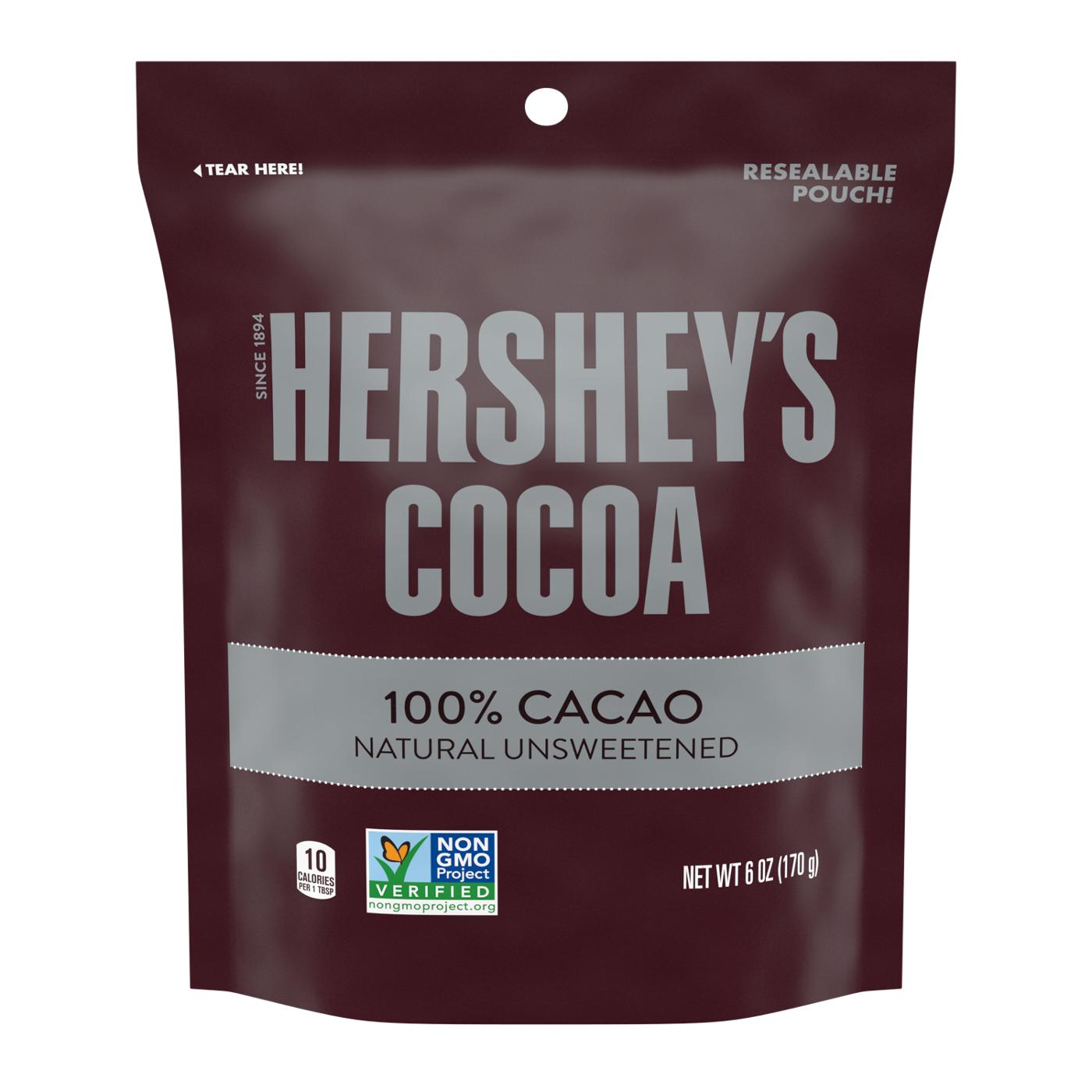 Hershey's Cocoa 100% Cacao Natural Unsweetened - Shop Baking chocolate & candies at H-E-B